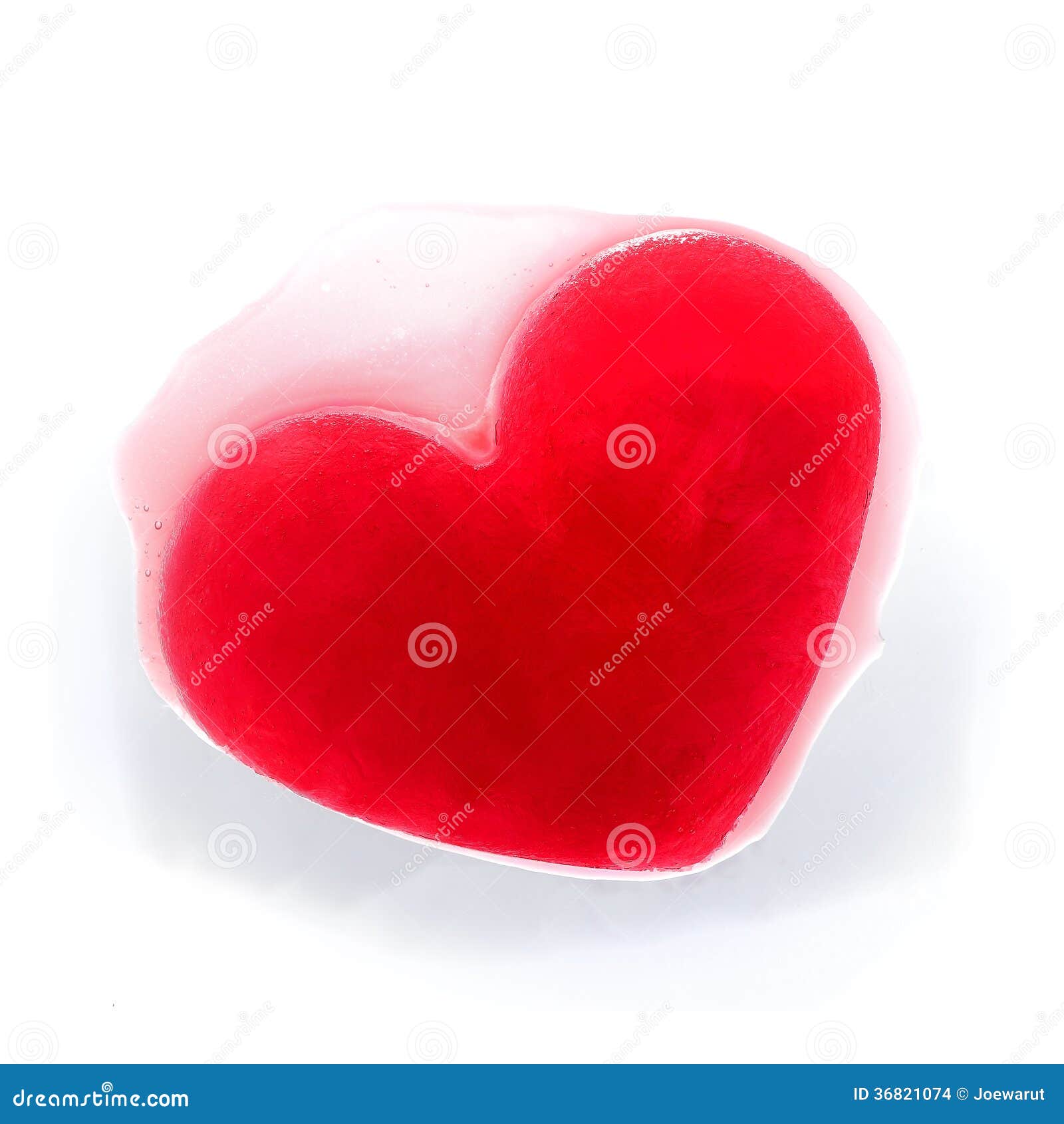 Heart melt stock photo. Image of white, transparent, shape - 36821074