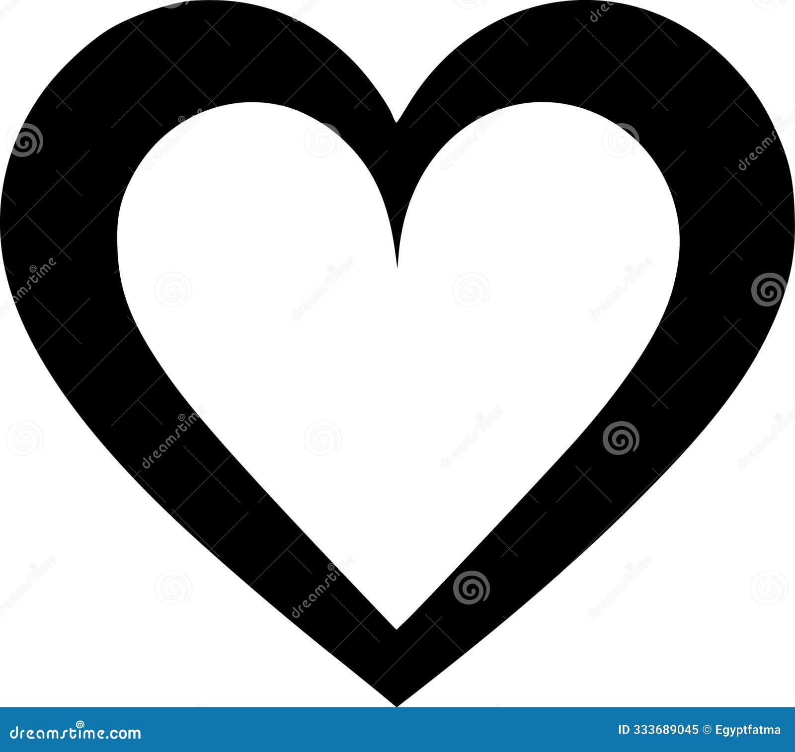 Heart - Minimalist and Flat Logo - Vector Illustration Stock ...