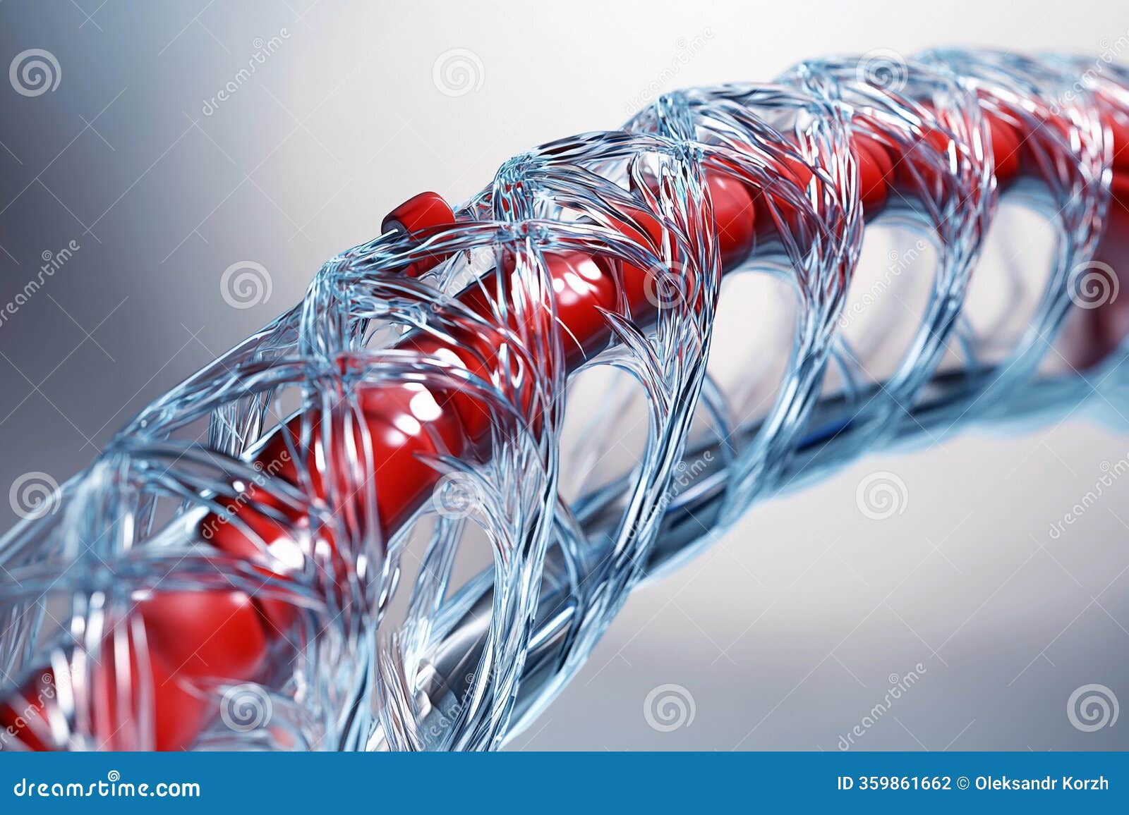 Heart Model with Vascular Structures Illuminated in a Dark Environment ...