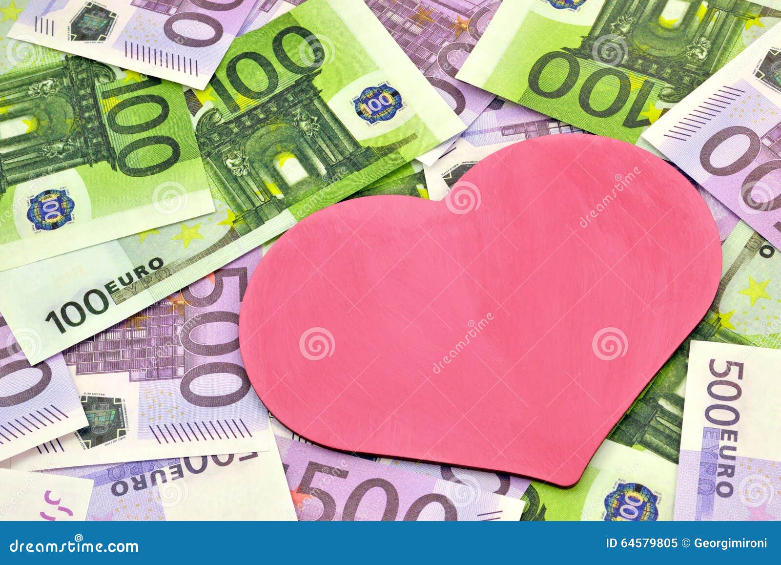 Heart and money stock image. Image of single, green, number - 64579805