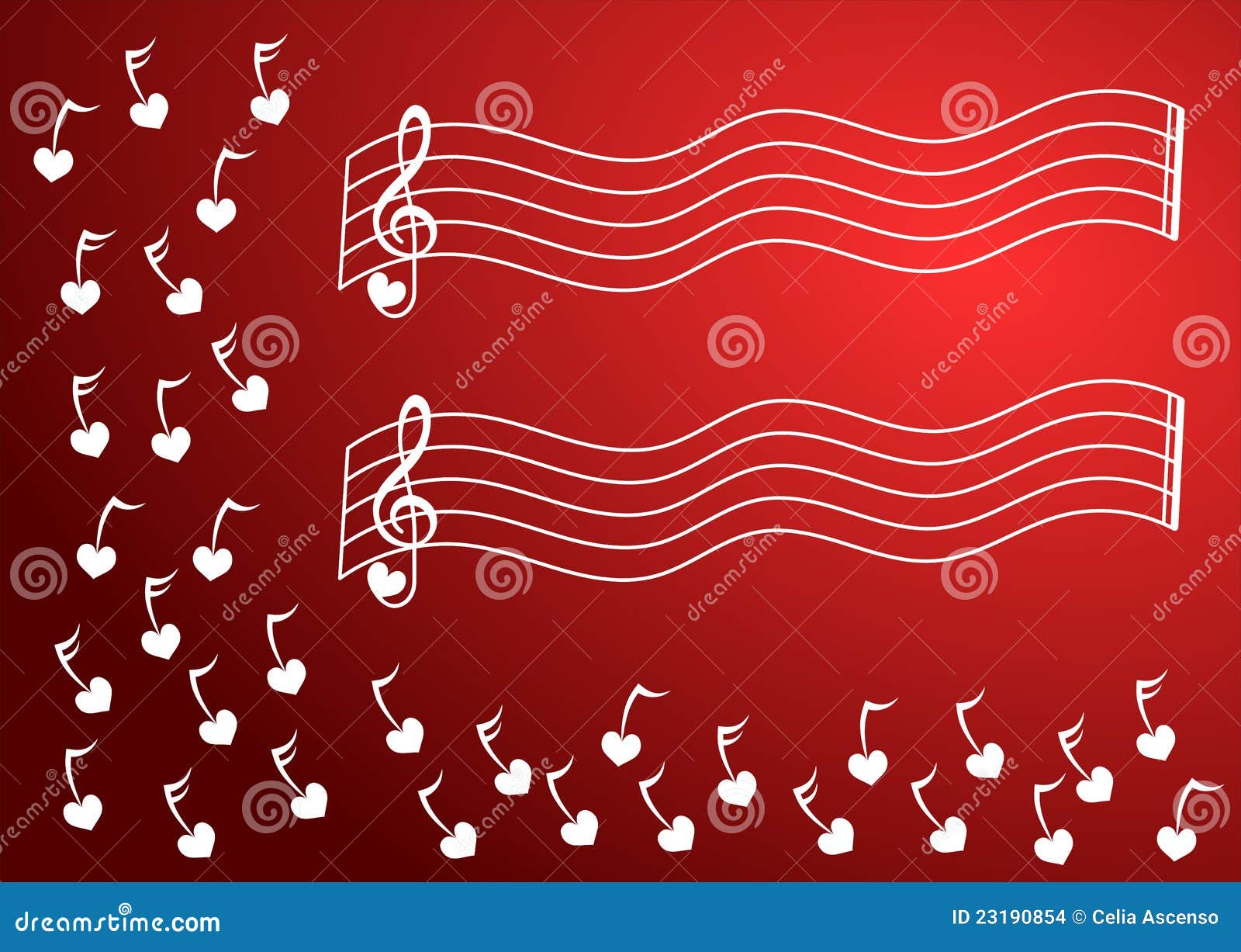 Music Notes Corner Border