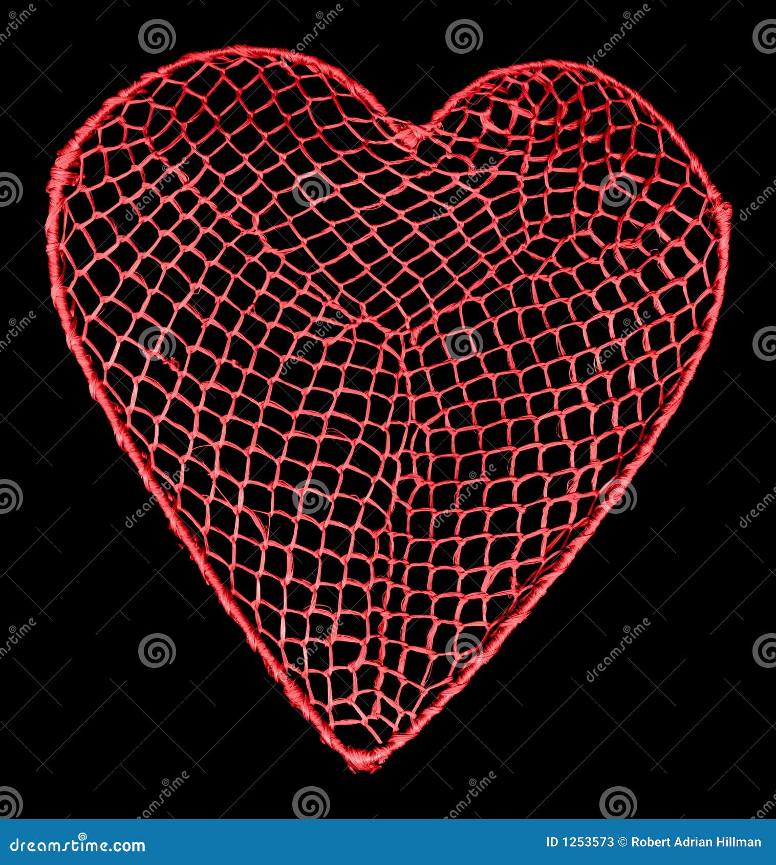 Heart net stock image. Image of catch, romance, snare - 1253573