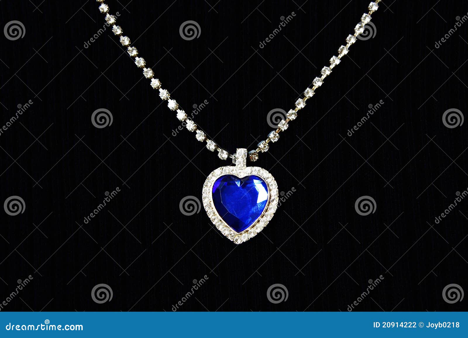 Heart of the Ocean stock photo. Image of black, diamond - 20914222
