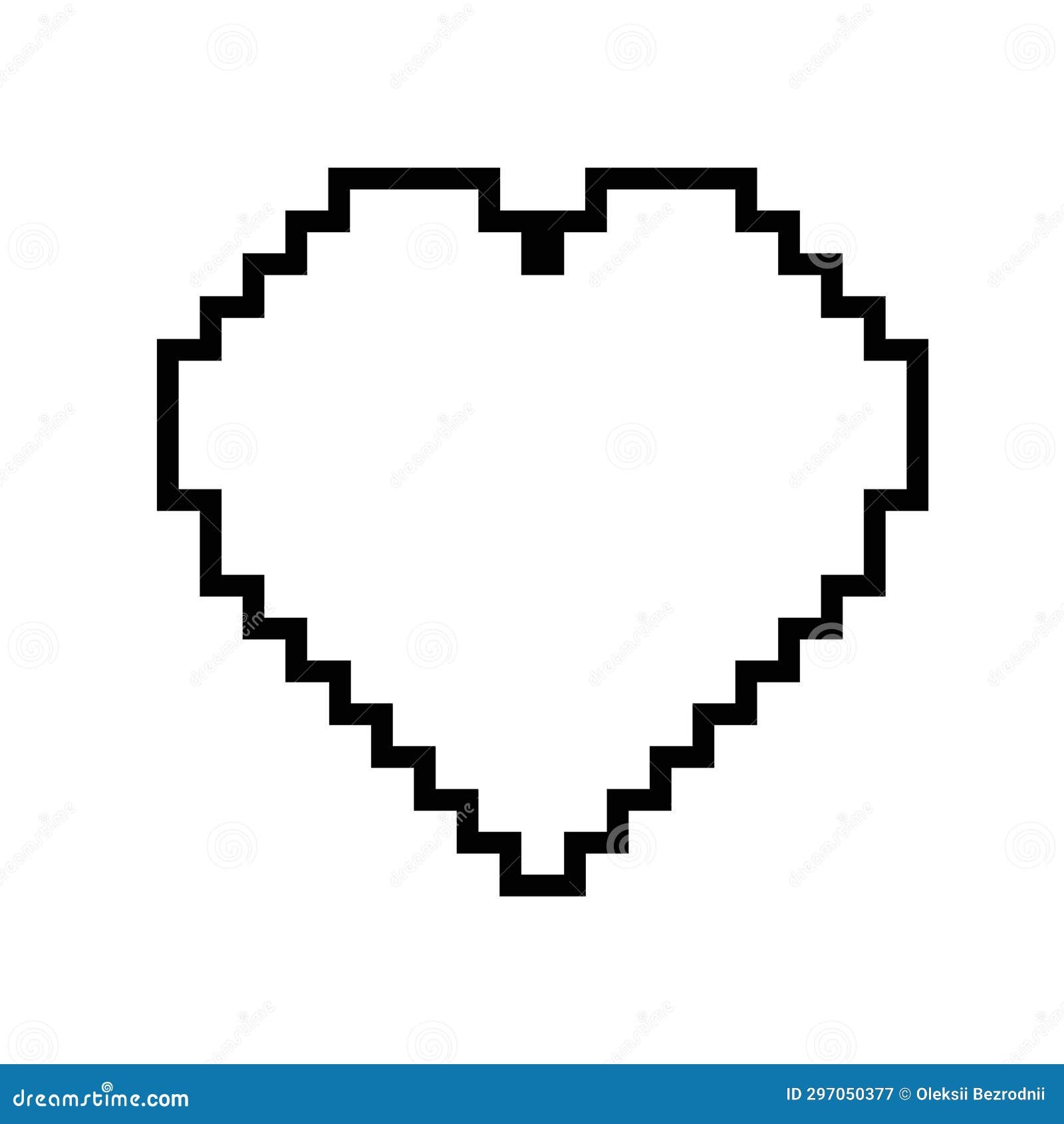 Heart Outline Icon. Digital Heart Love Cartoon Vector | CartoonDealer ... Heart Outline Icon. Digital Heart Love Cartoon Vector | CartoonDealer ...
