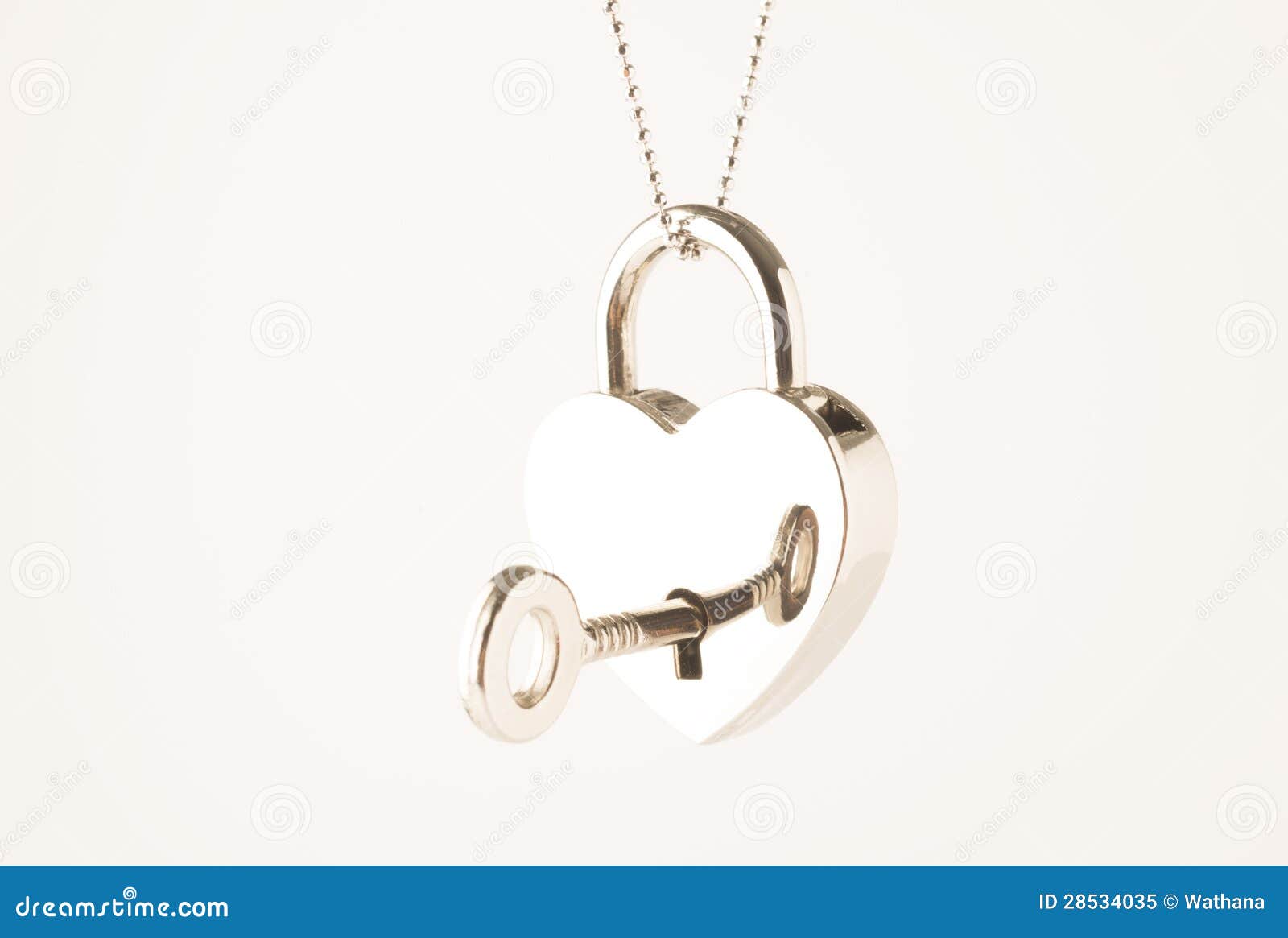 Heart Padlock and Key stock image. Image of stainless - 28534035