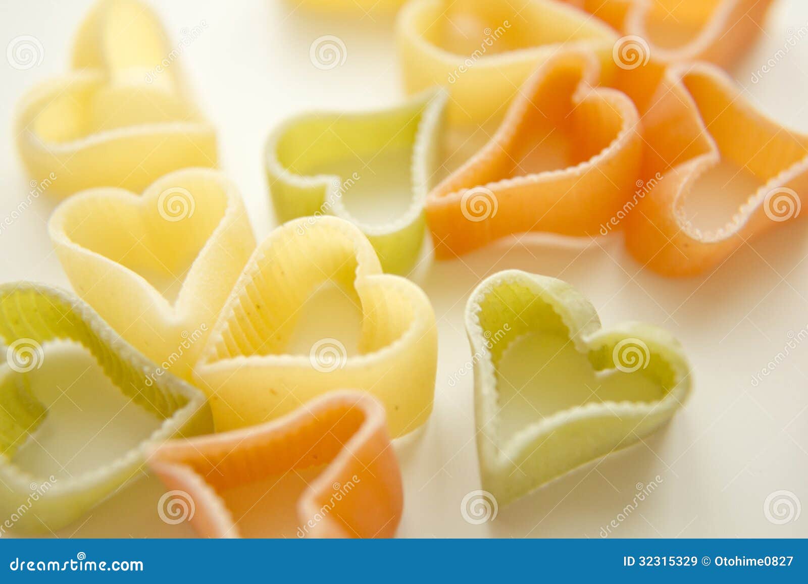 Heart pasta stock image. Image of isolated, spaghetti - 32315329