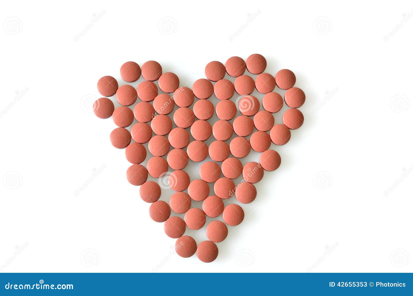 Heart Pattern in Pink Pills Stock Image - Image of pills, health: 42655353