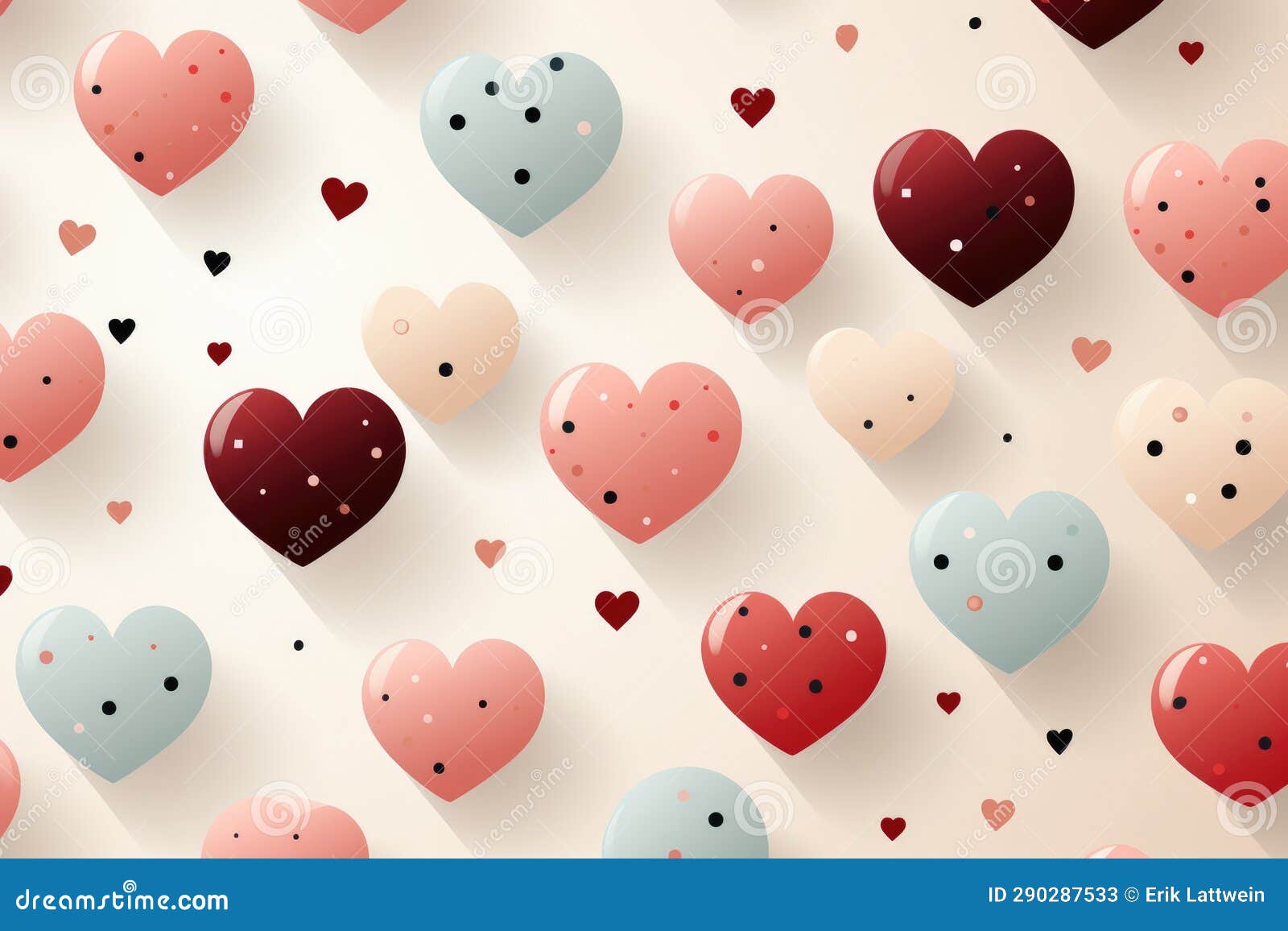Heart Pattern Plain Texture Background - Stock Photography Stock ...