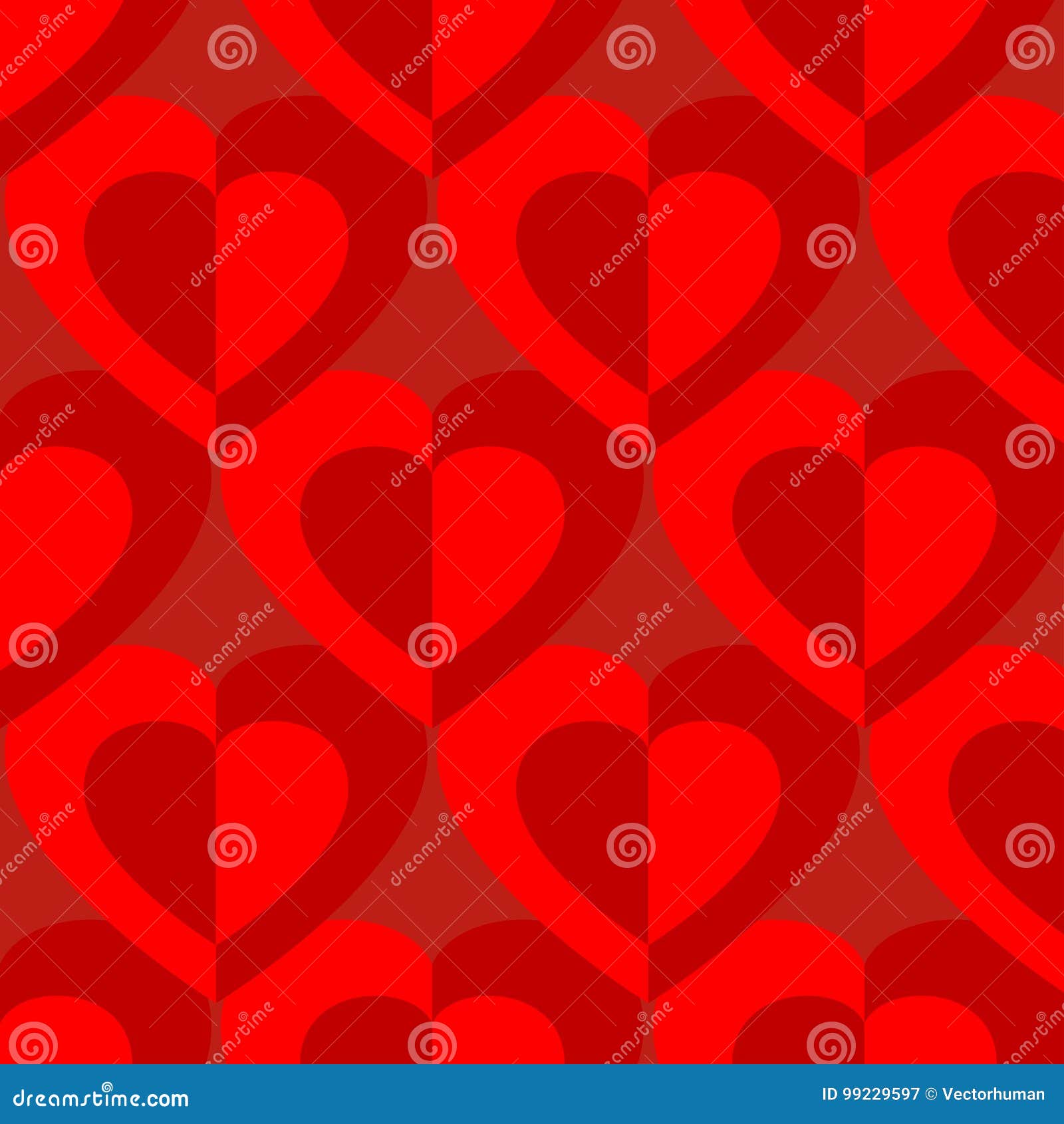 Heart Pattern Vector Design Stock Vector - Illustration of holidays ...