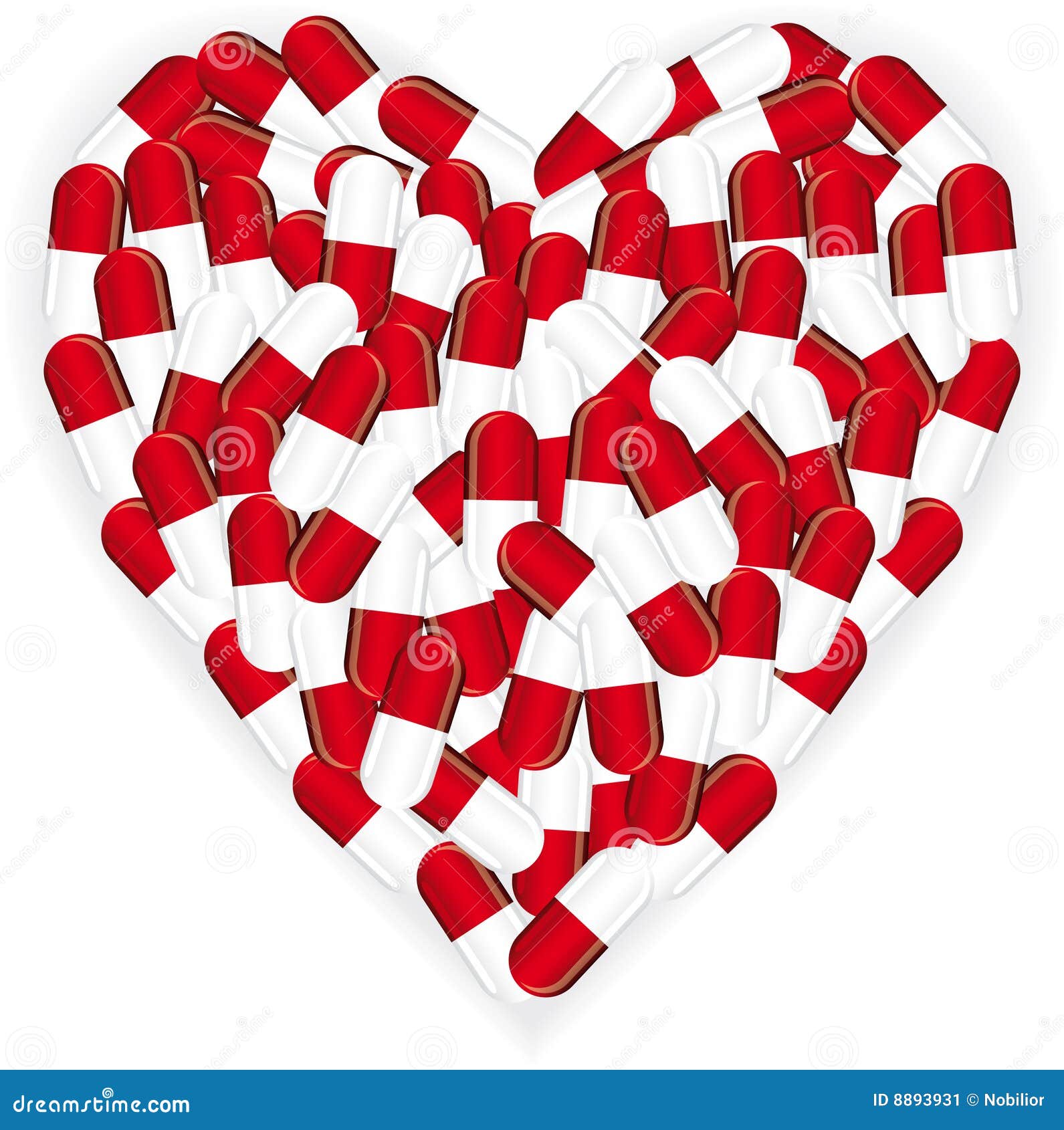 Heart Pill Picture. Image: 8893931