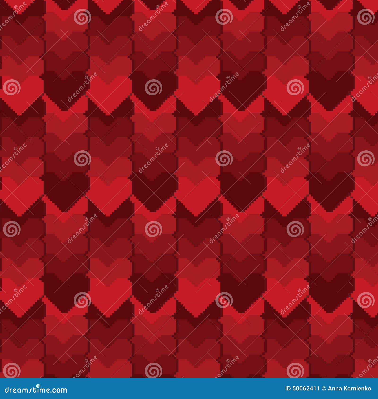 Heart Pixel-art pattern stock vector. Illustration of computer - 50062411