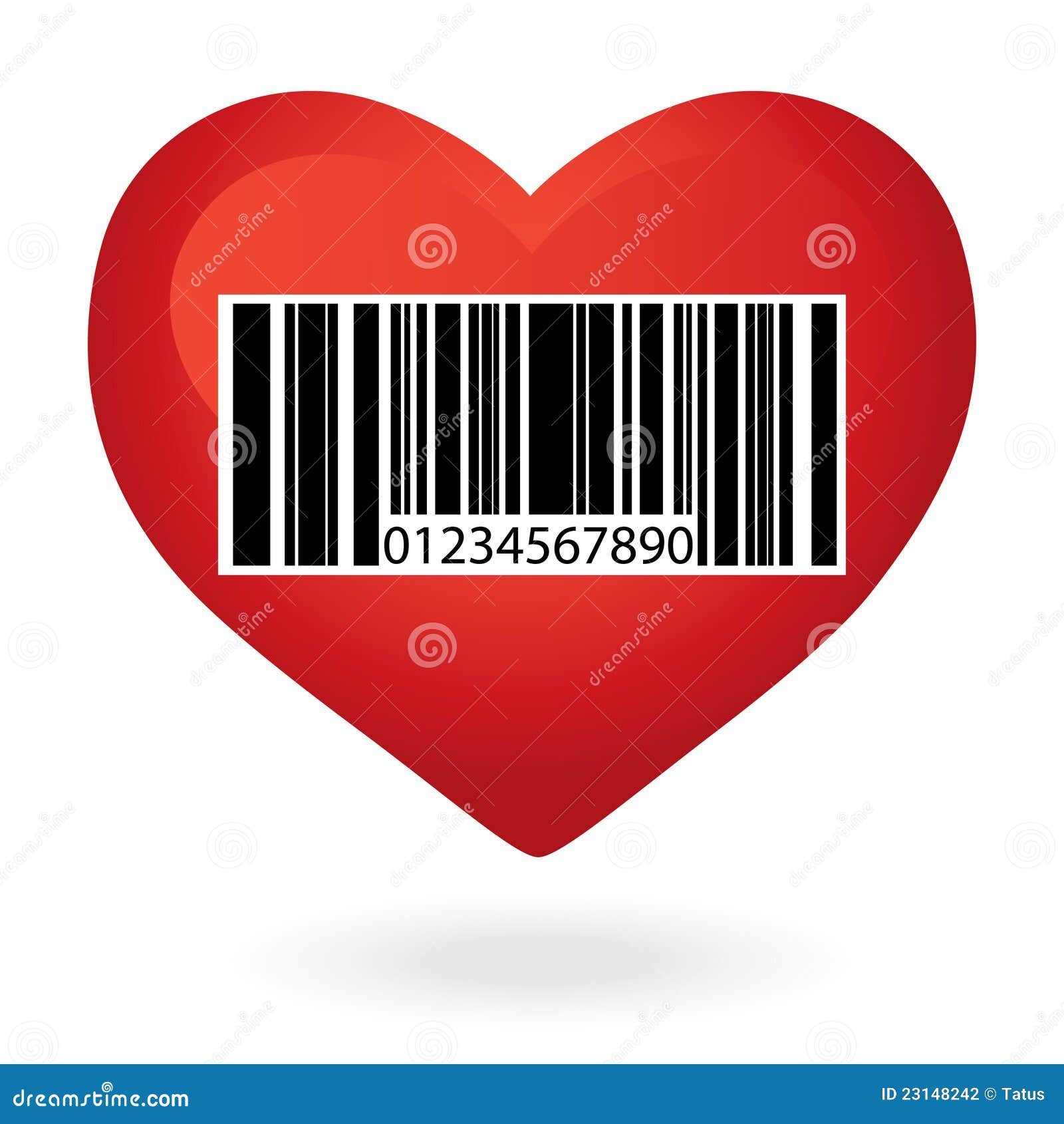 Heart with price stock vector. Illustration of hospital - 23148242