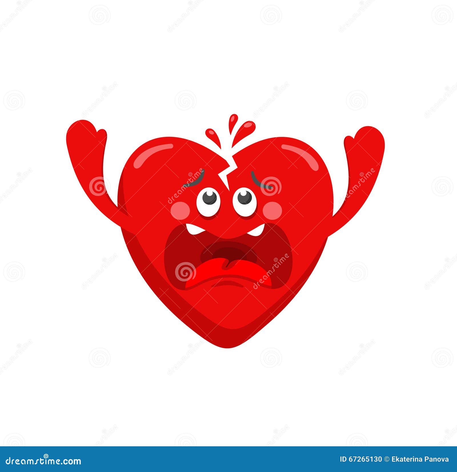Heart problems. stock vector. Illustration of sign, valentine - 67265130