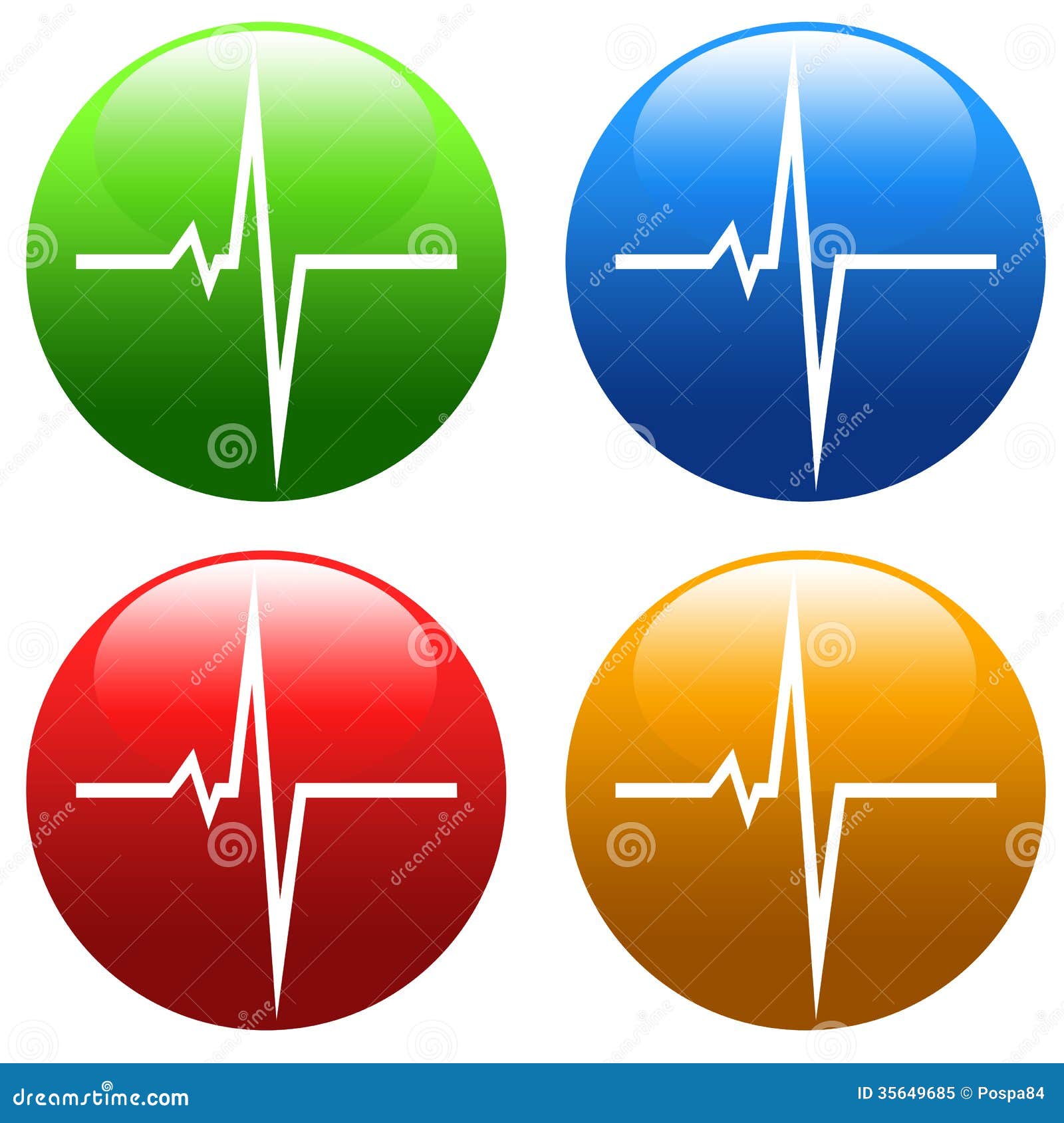Heart Rate Variation Stock Illustrations – 27 Heart Rate Variation ...