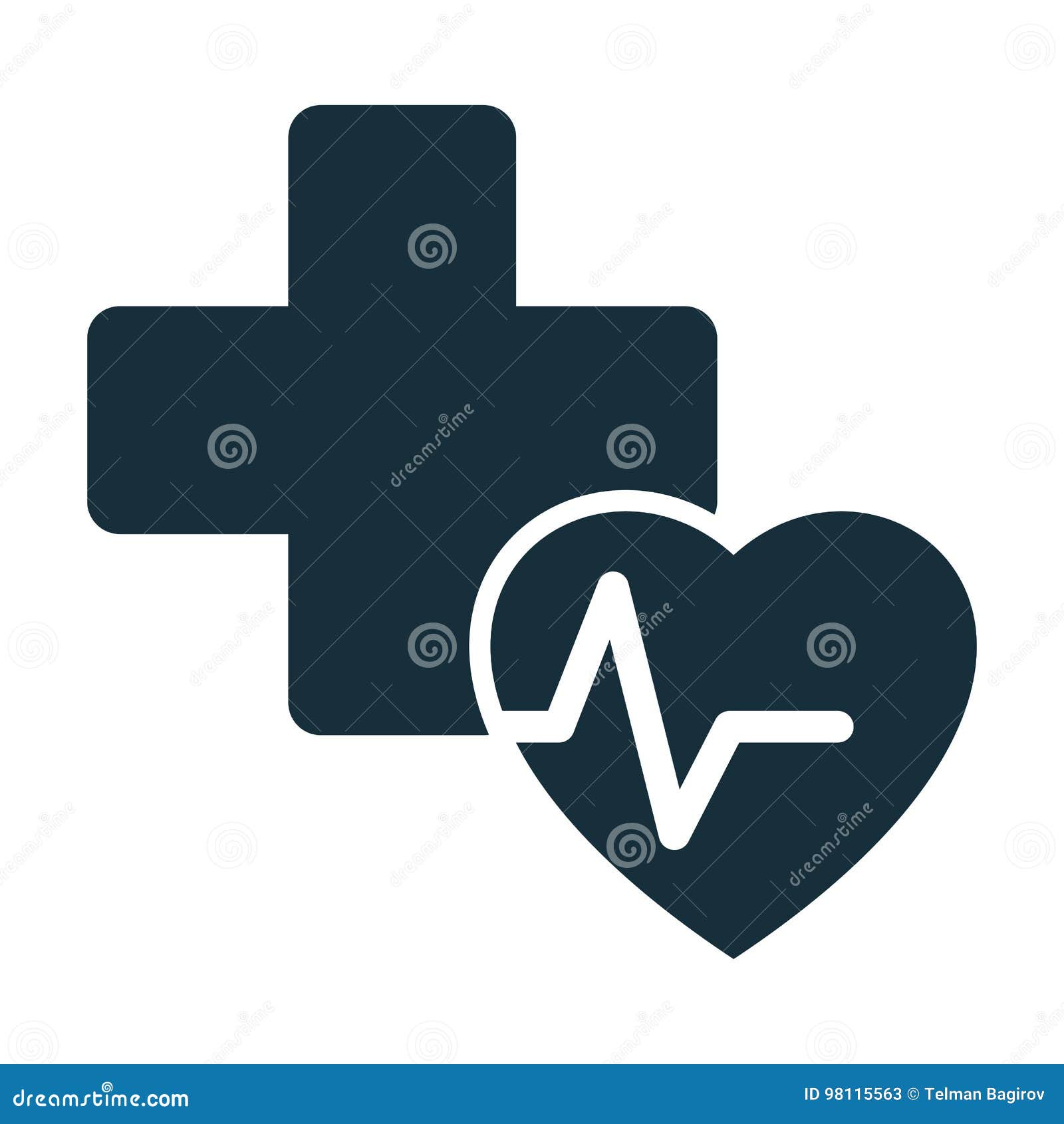 Medical Plus Logo And Icon Vector Illustration | CartoonDealer.com ...