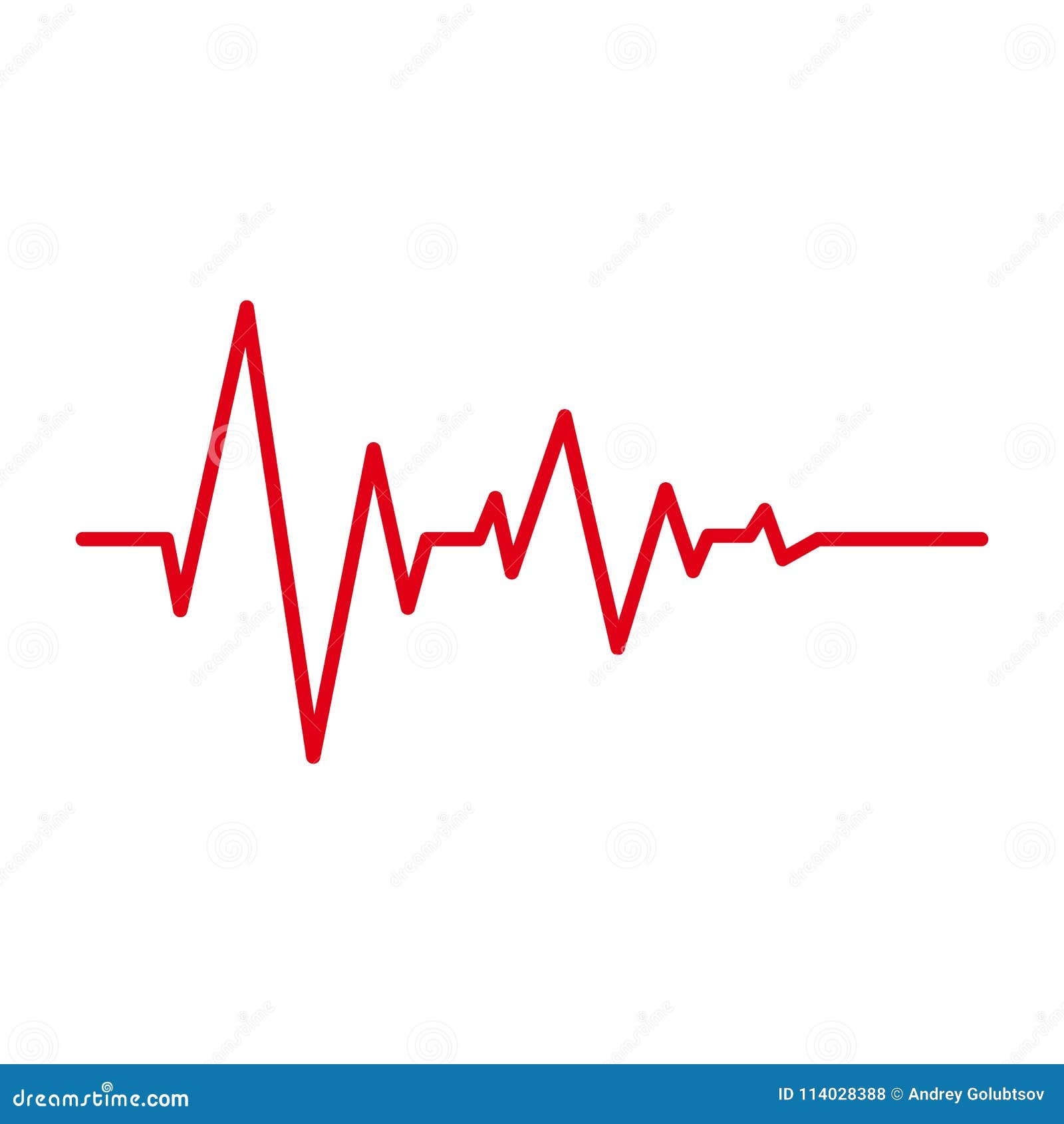 Medical Illustration With Heart Symbol And Cardiogram | CartoonDealer ... Medical Illustration With Heart Symbol And Cardiogram | CartoonDealer ...