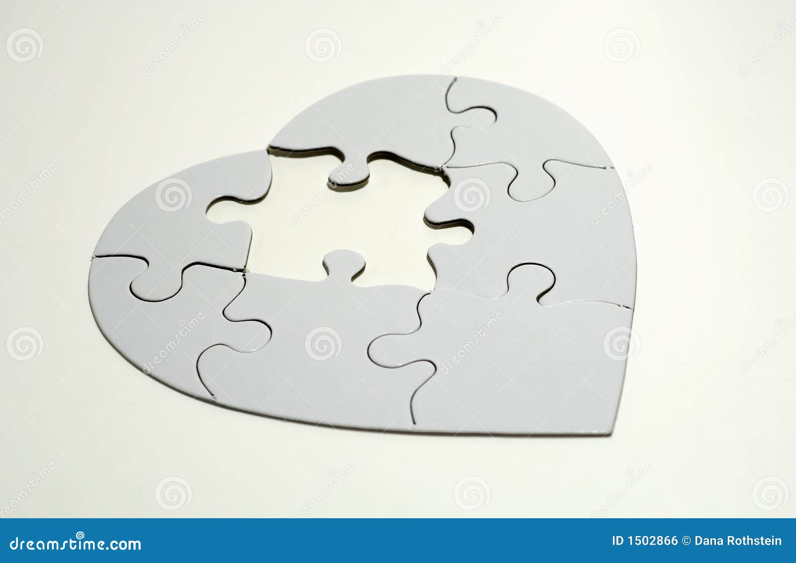 Heart Puzzle stock photo. Image of solve, shape, valentine - 1502866