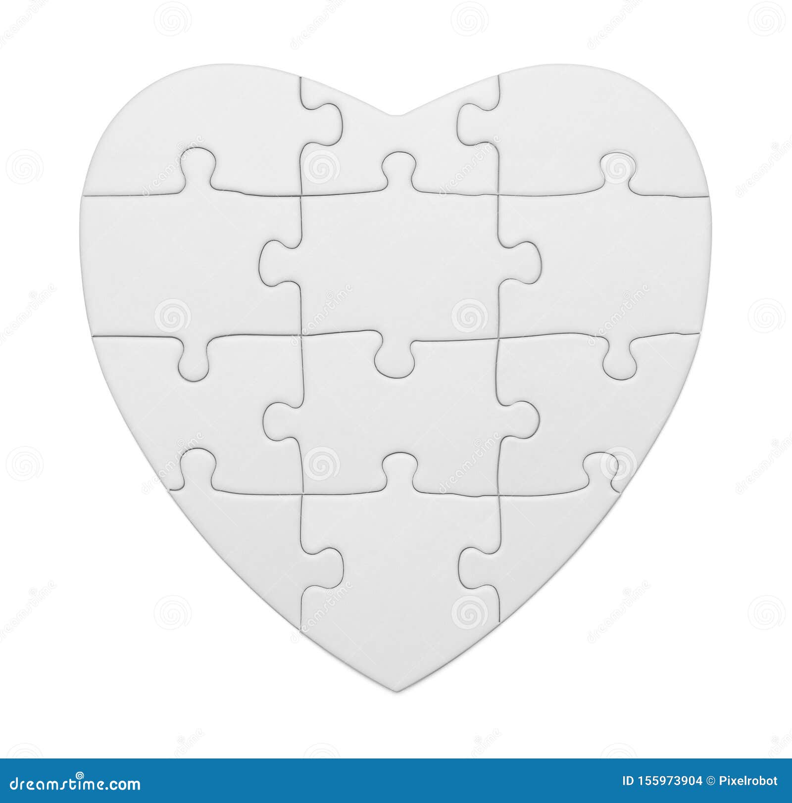 Heart Puzzle stock photo. Image of jigsaw, romance, symbol - 155973904