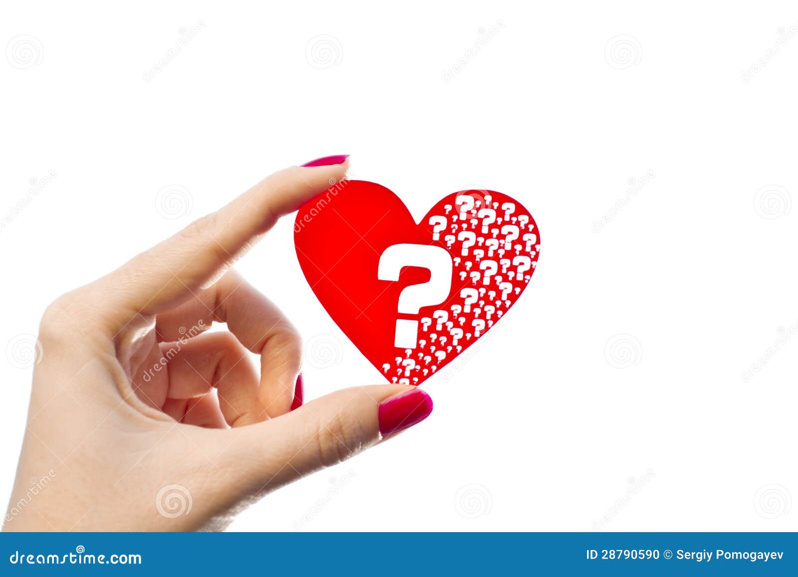 Heart questions stock photo. Image of relations, marks - 28790590