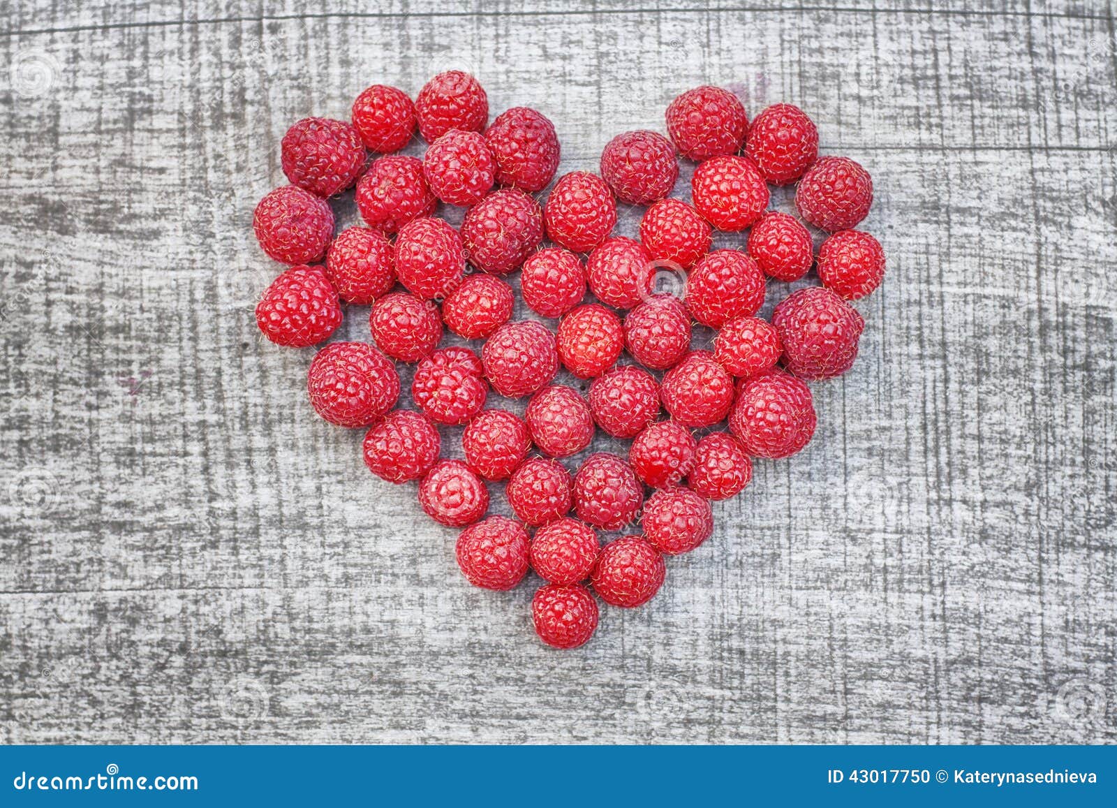 Heart from raspberry stock photo. Image of ripe, delicious - 43017750