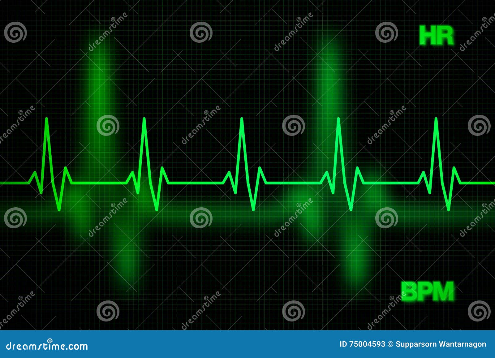 Heart Rate Graph Background Stock Image - Image of monitor, rate: 75004593