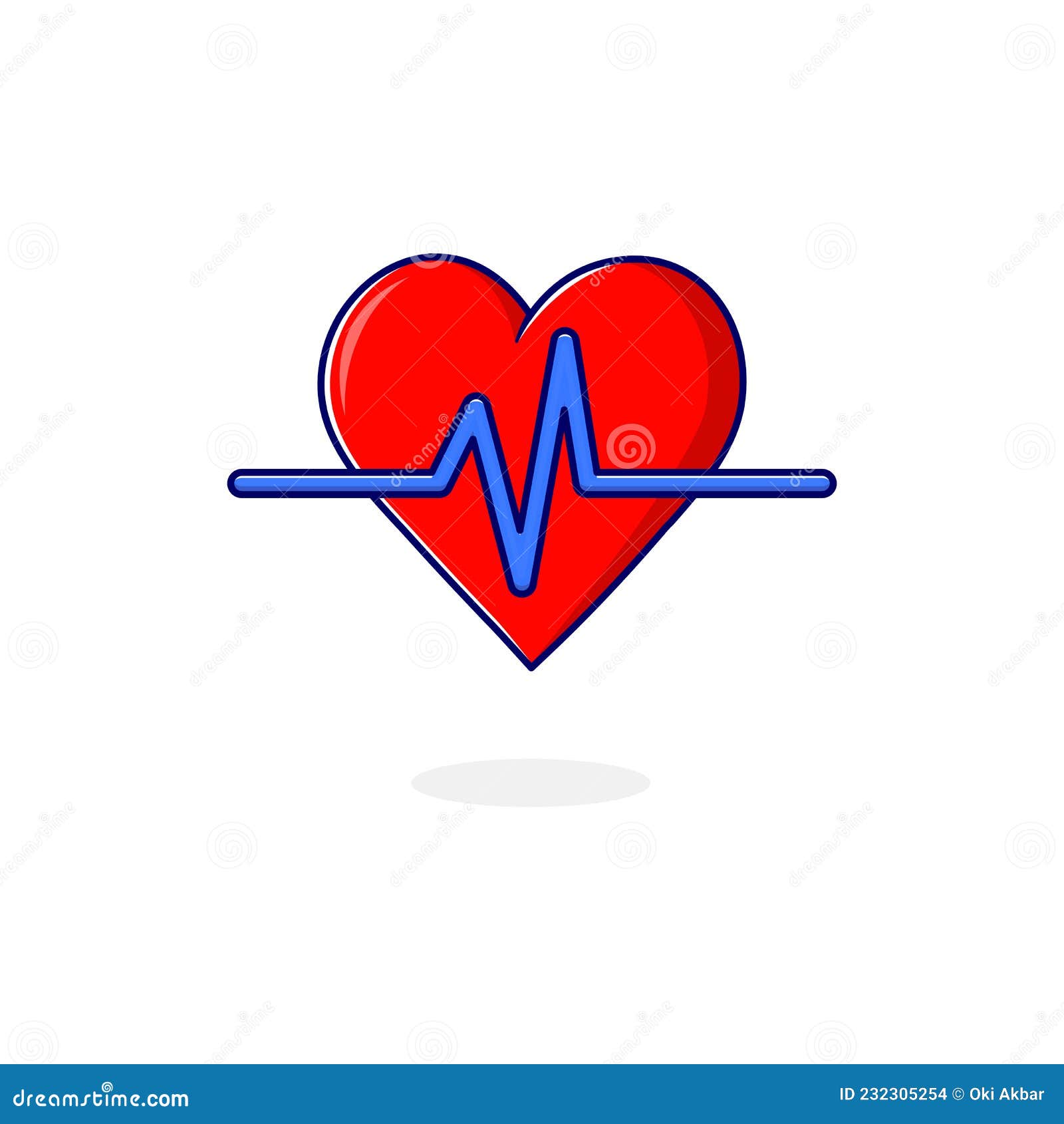 Heart Rate Icon Illustration Stock Vector - Illustration of chart ...