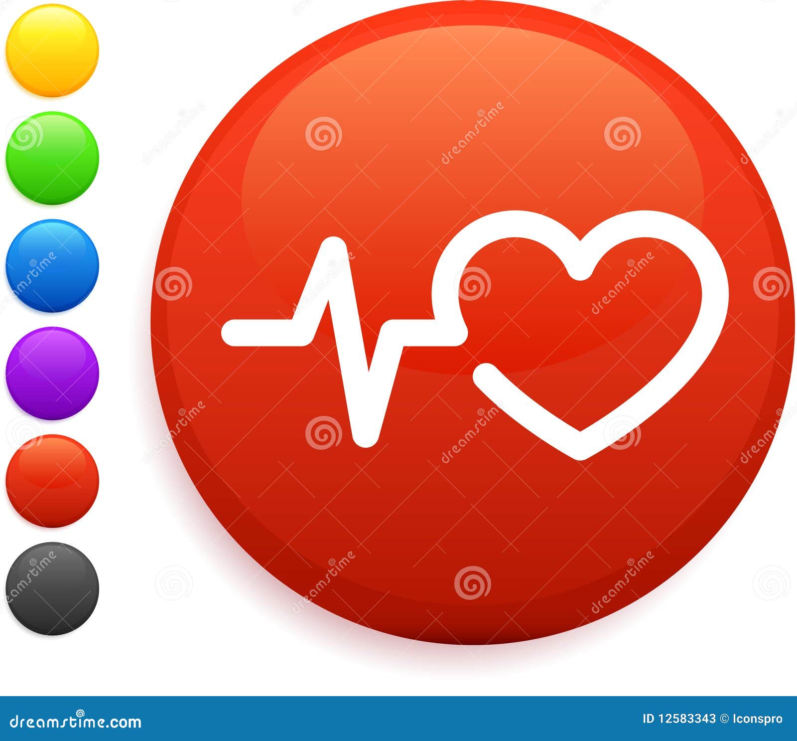 Heart Rate Auscultation Black Icon Concept. Heart Rate Auscultation ...