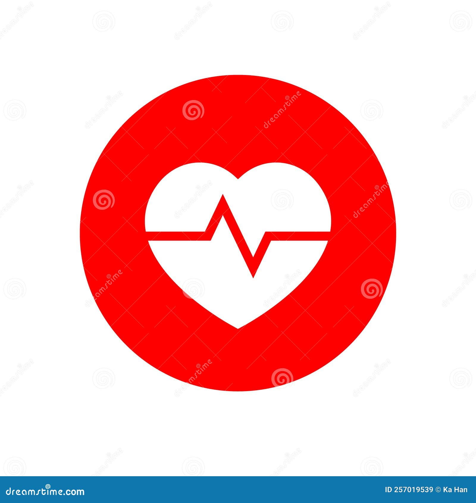 Heart Rate Icon Vector. Heartbeat Sign Symbol Stock Vector ...