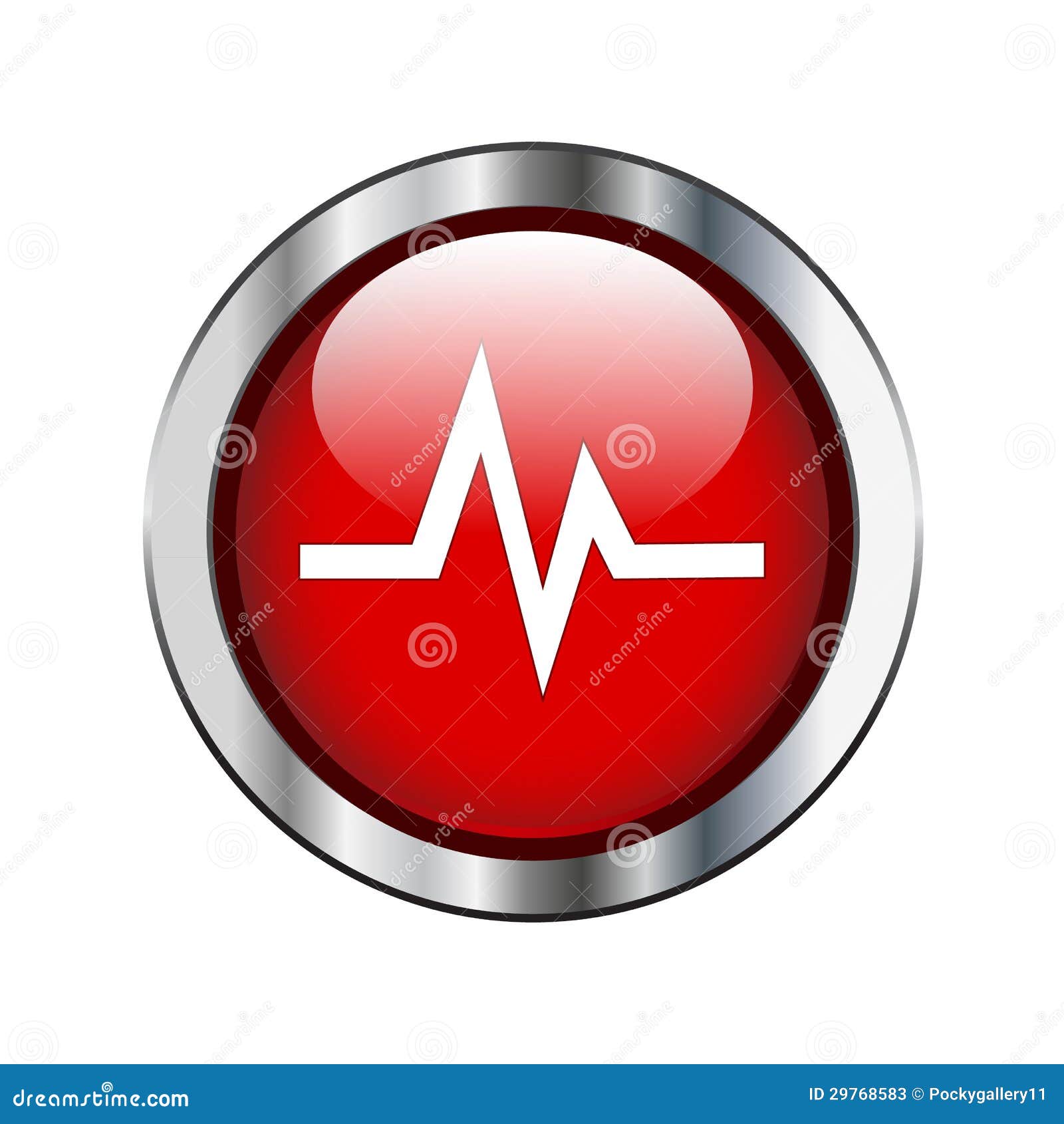 Heart rate sign stock vector. Illustration of body, analysis - 29768583