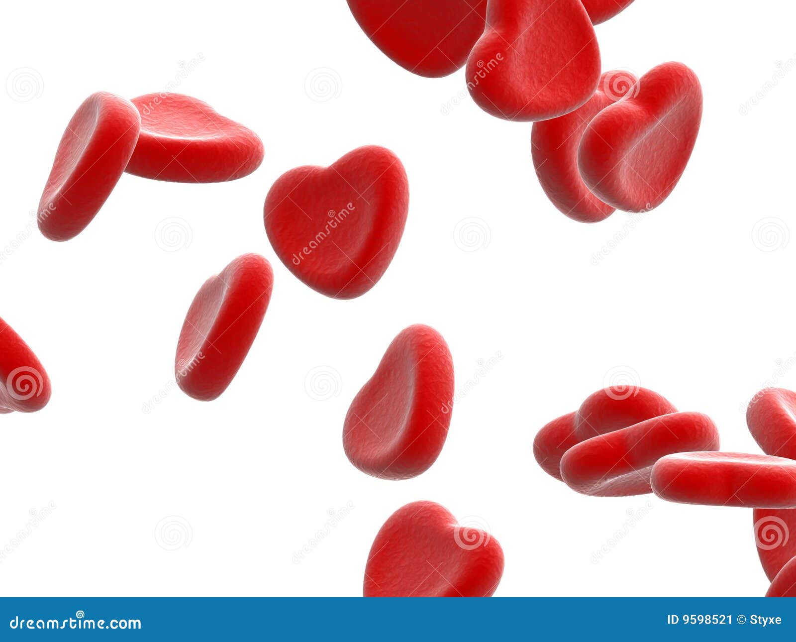 Red Heart Bloodcells Royalty-Free Stock Image | CartoonDealer.com #9598528