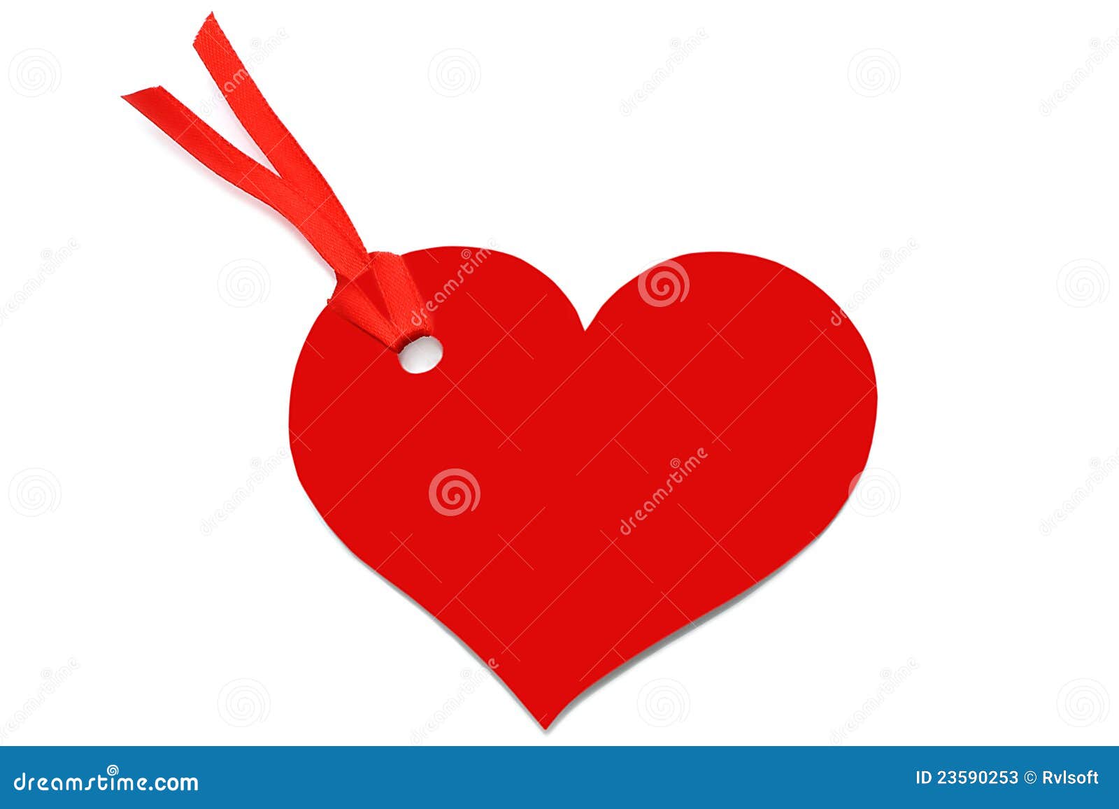 Heart with red bow stock image. Image of delivery, giving - 23590253