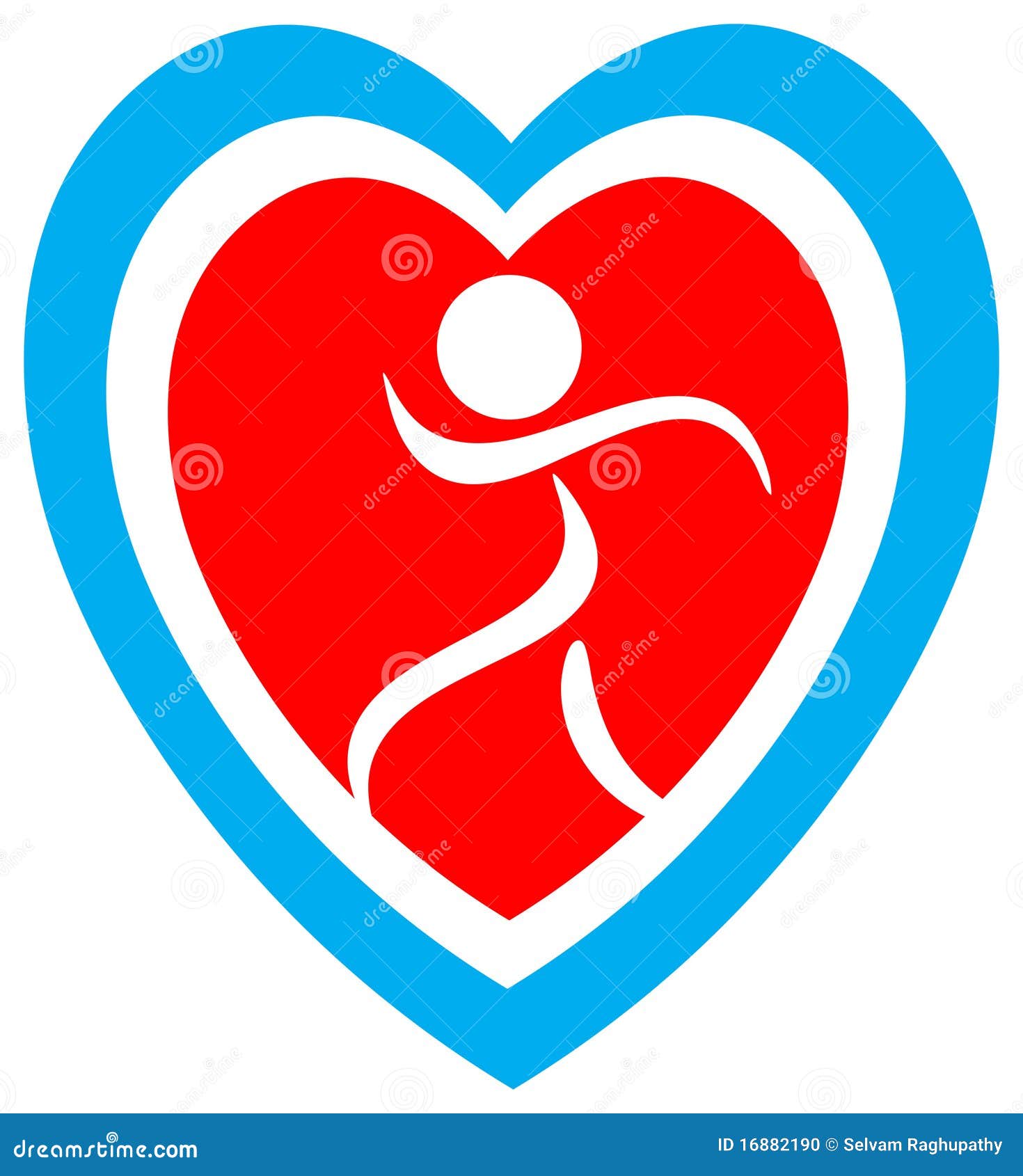 Heart safety logo stock vector. Illustration of beat - 16882190