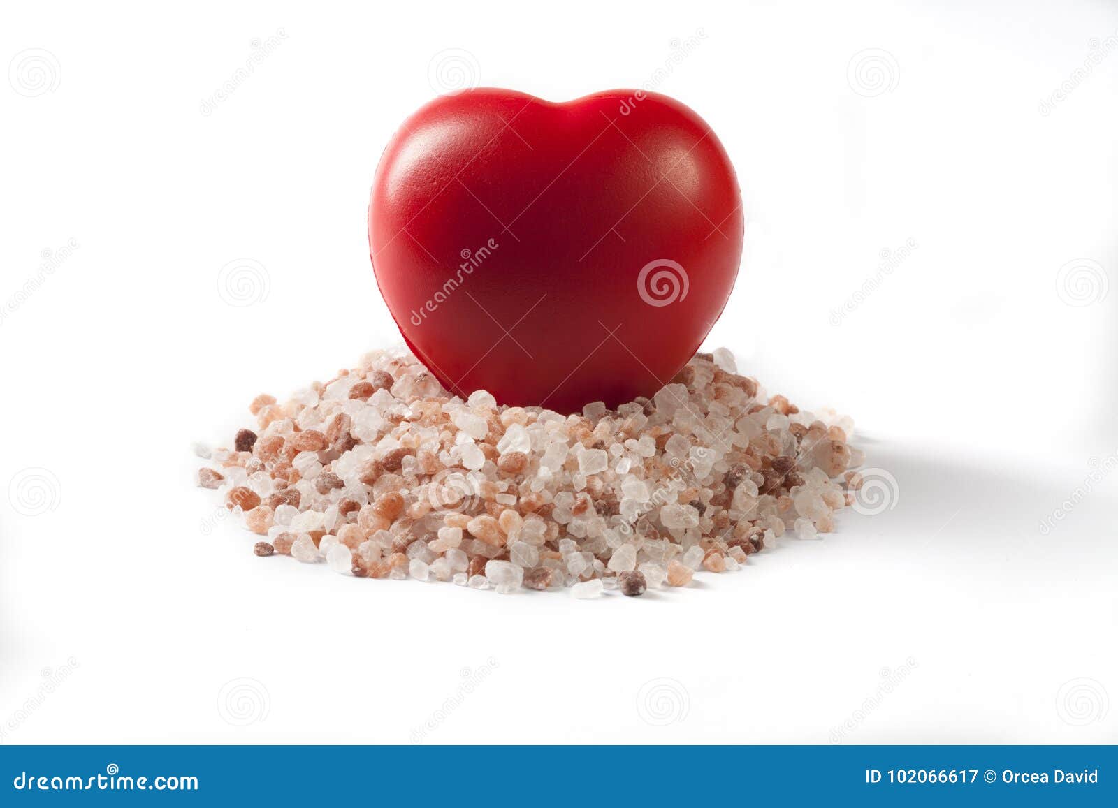 Heart in Salt stock image. Image of emergency, healthy - 102066617