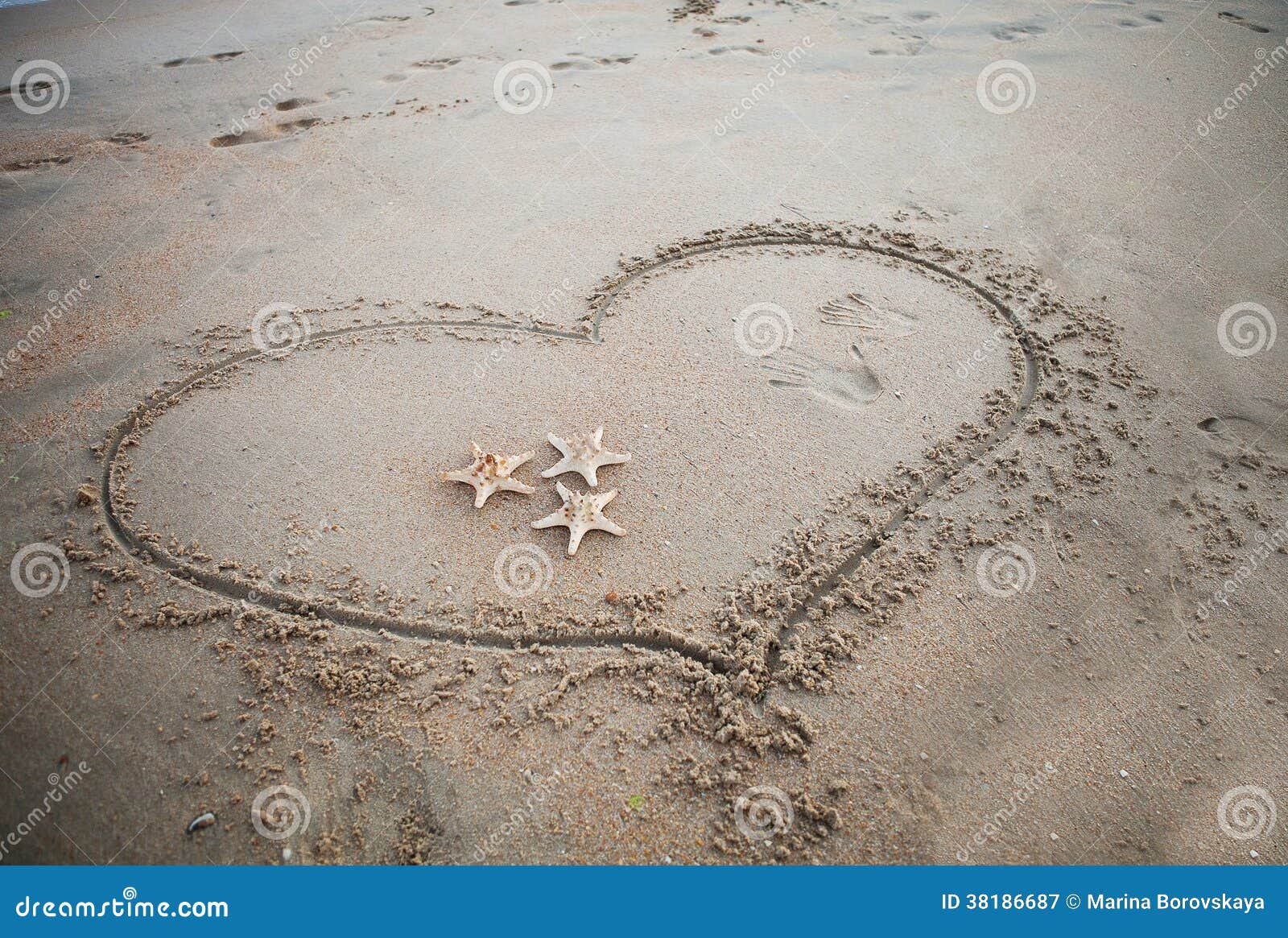 Heart in the sand stock image. Image of sand, relationships - 38186687