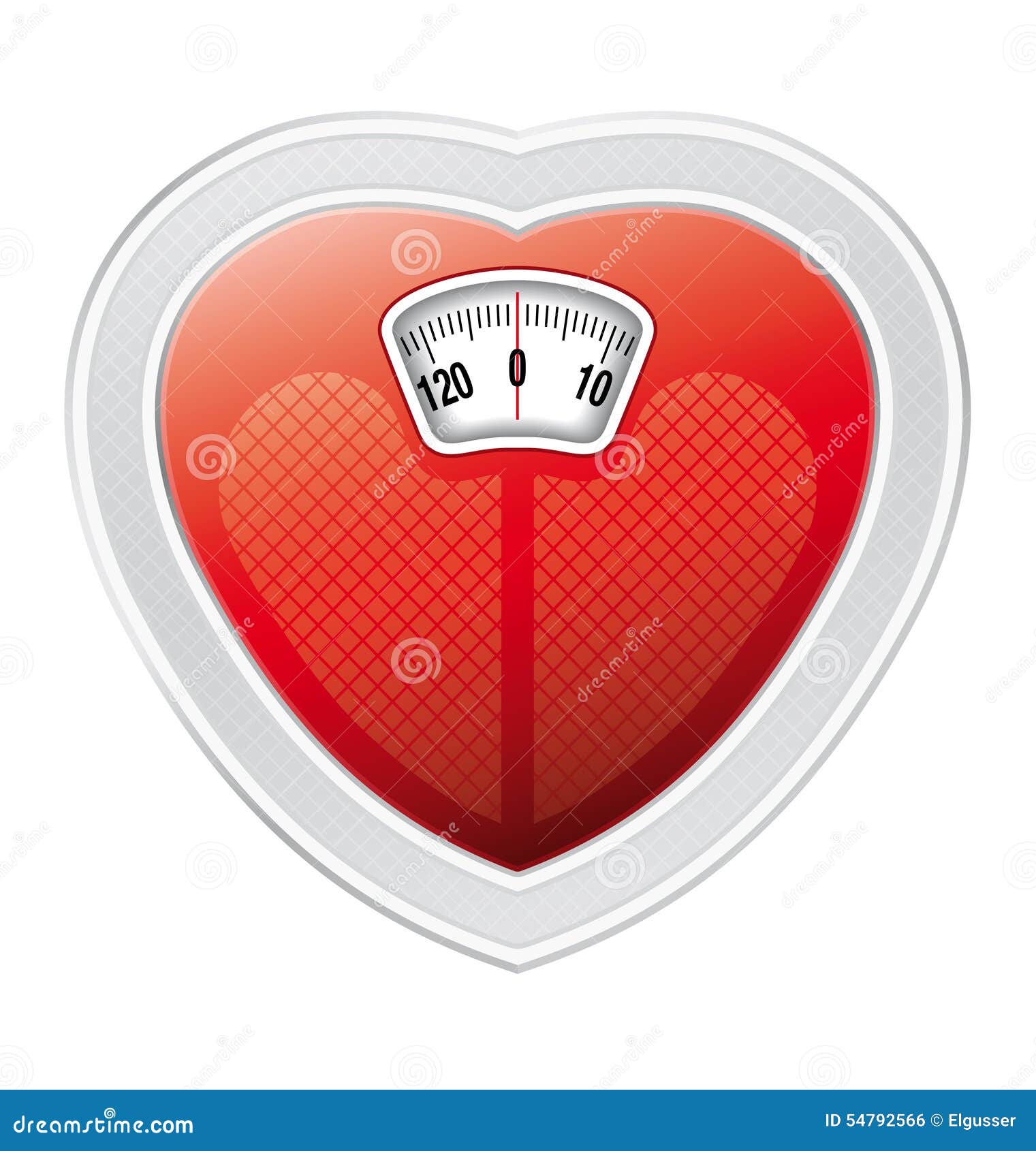 Heart scale stock vector. Illustration of healthcare - 54792566