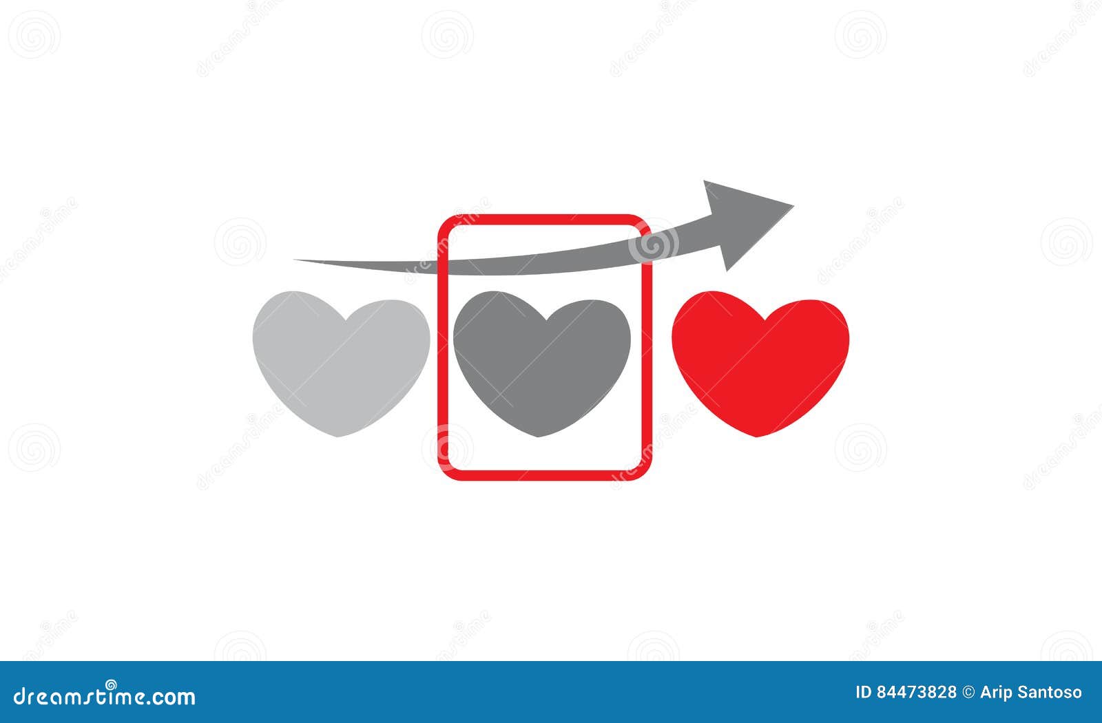 Heart Scan stock vector. Illustration of icon, graphic - 84473828