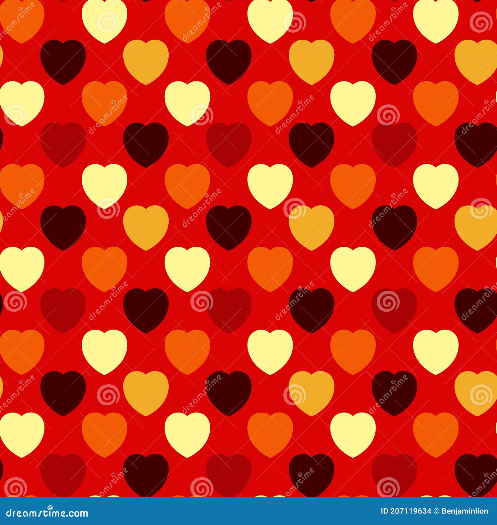 Heart Seamless Background stock illustration. Illustration of paper ...