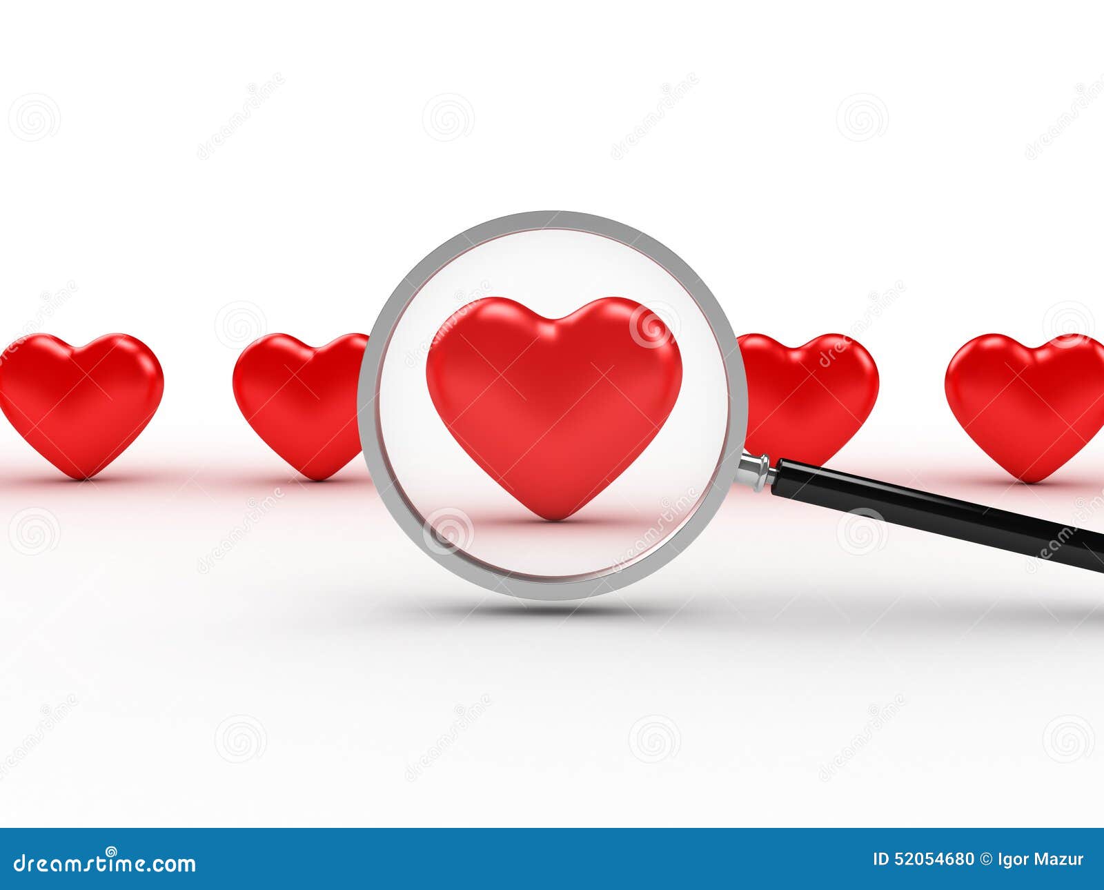 Heart Search stock illustration. Illustration of generated - 52054680