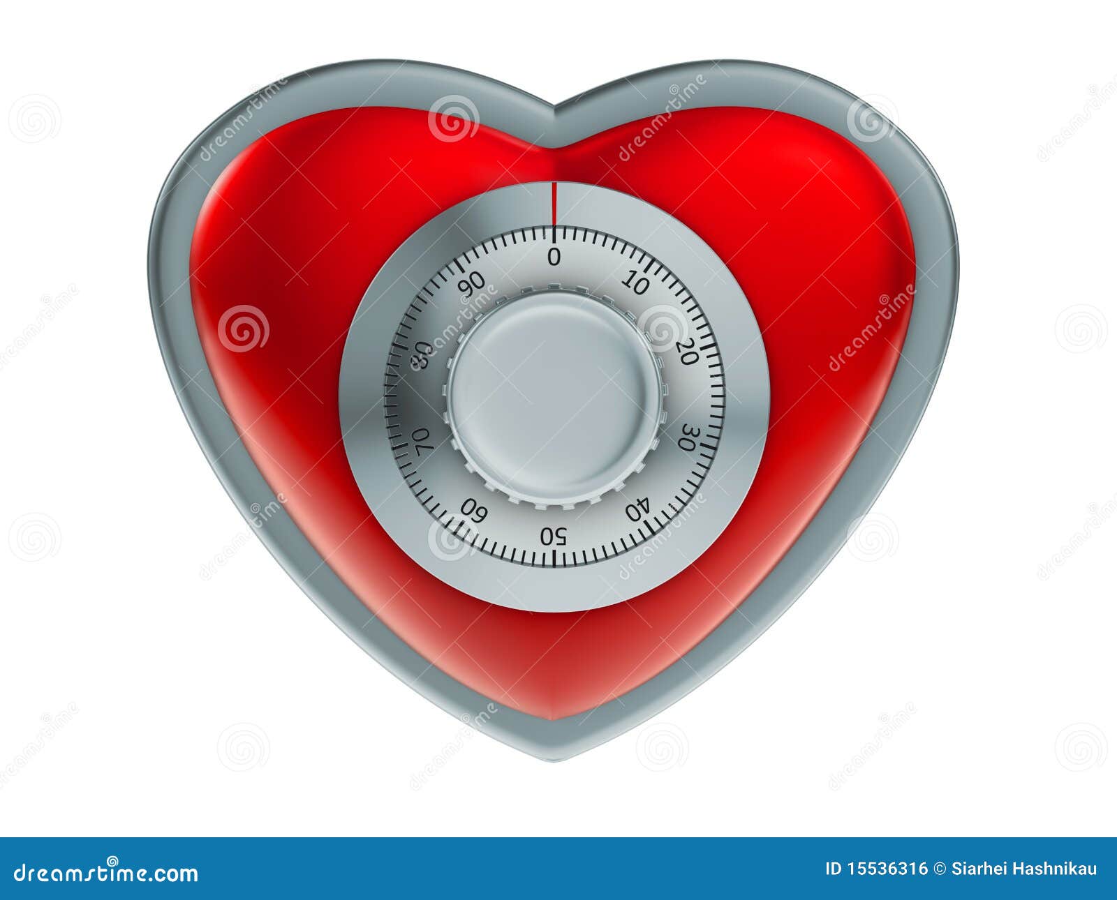 Heart security concept stock illustration. Illustration of burglar ...