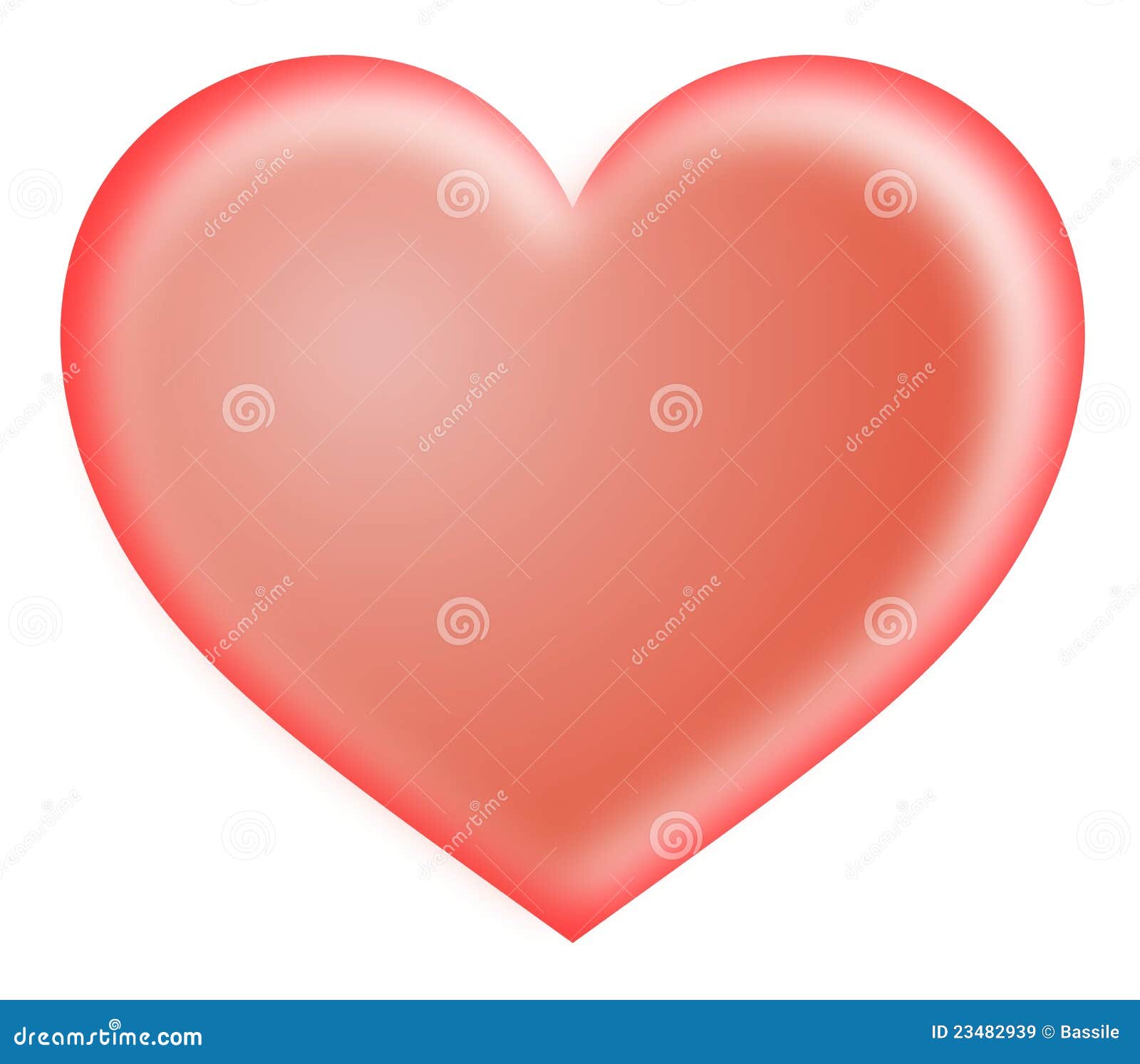 Heart shape stock illustration. Illustration of girlfriend - 23482939