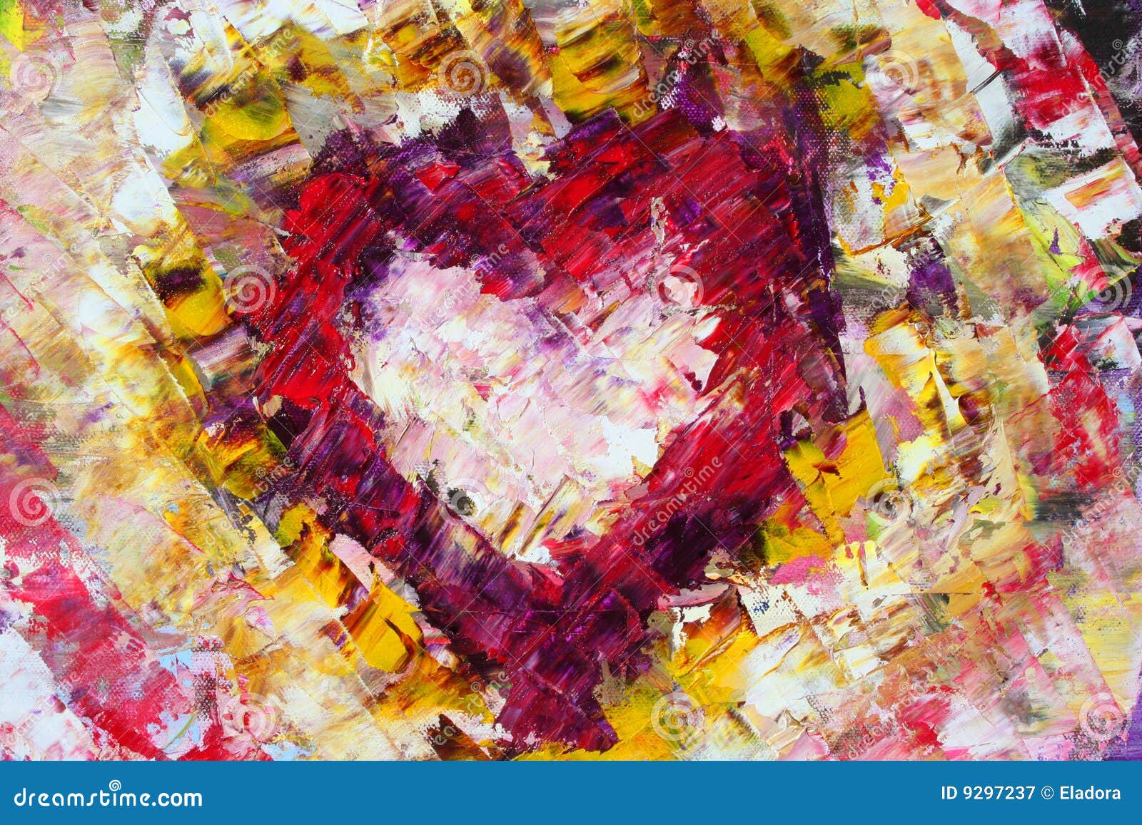 Heart shape abstract stock illustration. Illustration of artwork - 9297237