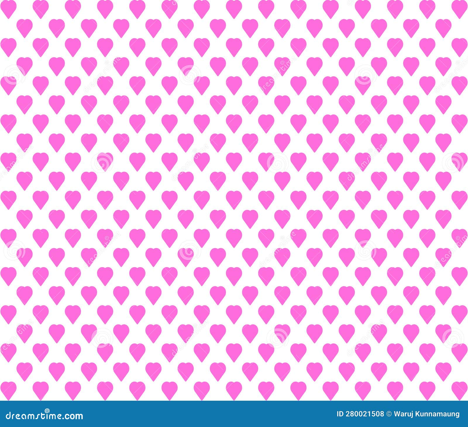 Background Vector Illustration and Beautiful Pink Heart Shape. Stock ...