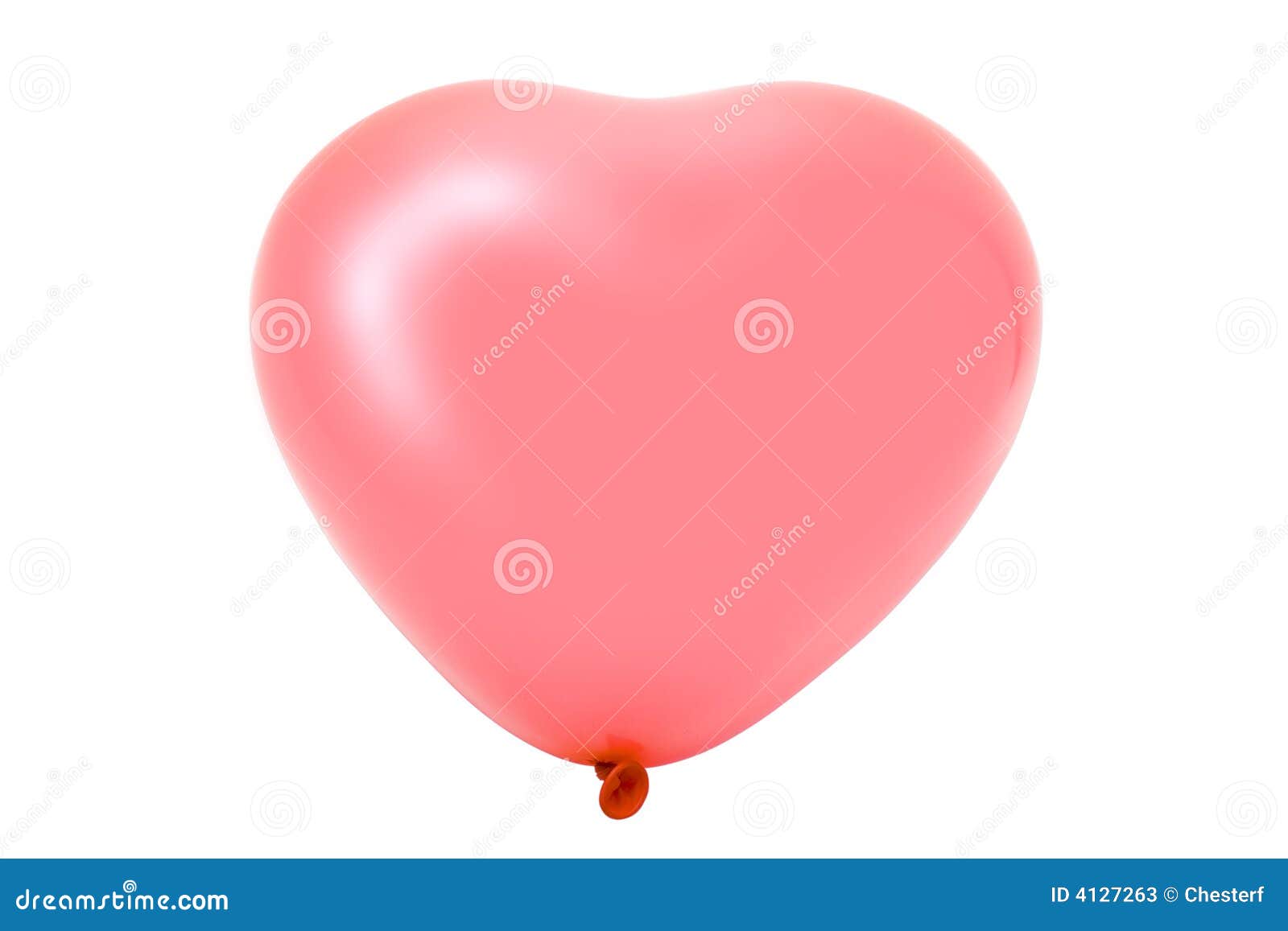 Heart shape baloon stock image. Image of isolated, flying - 4127263