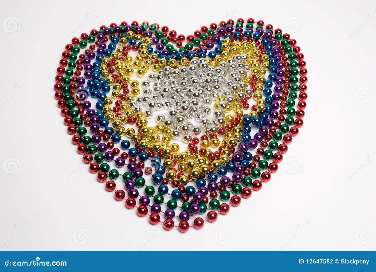 Heart Shape Bead stock photo. Image of handmade, pattern - 12647582