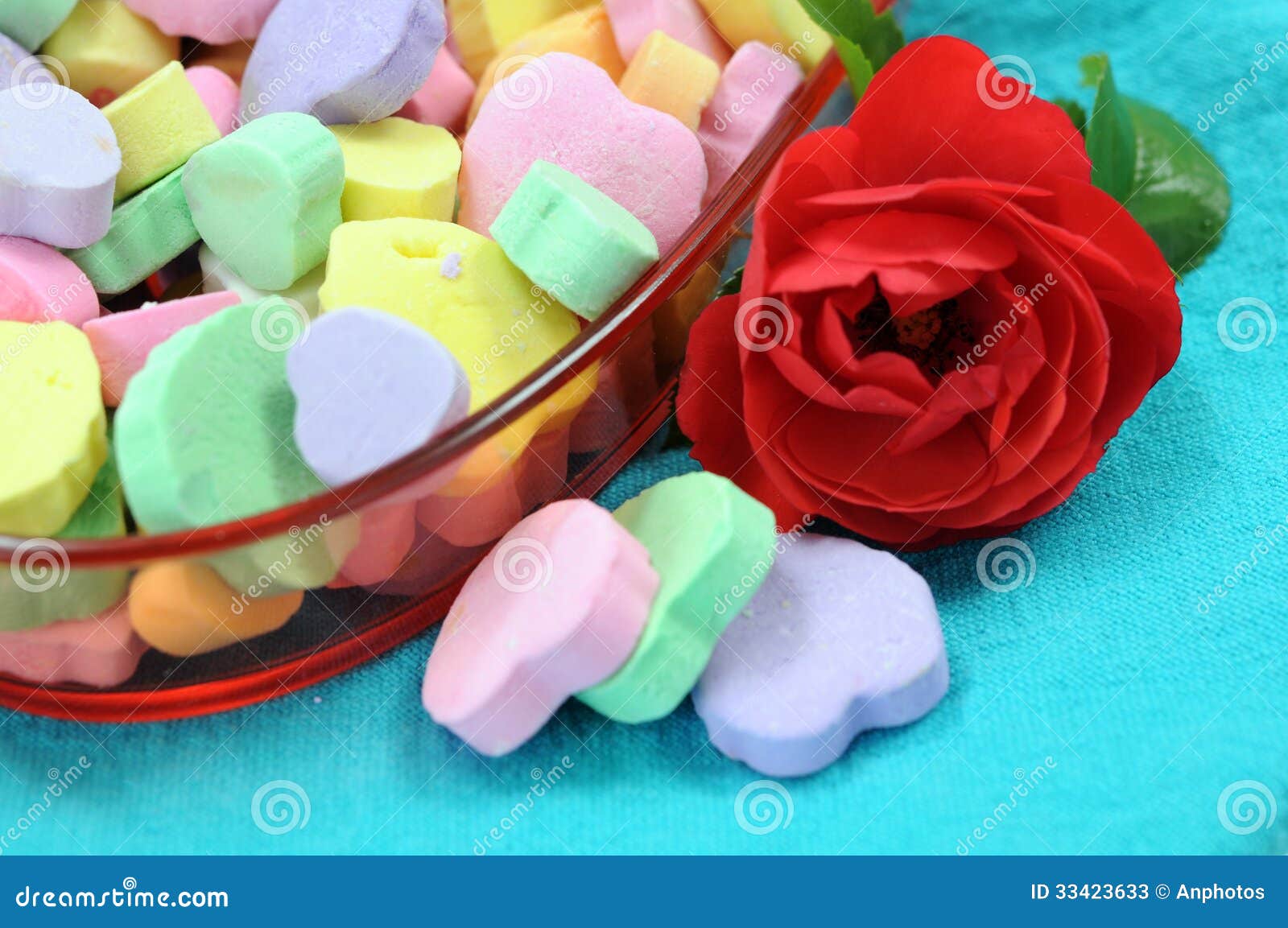 Heart shape candies stock image. Image of white, holiday - 33423633