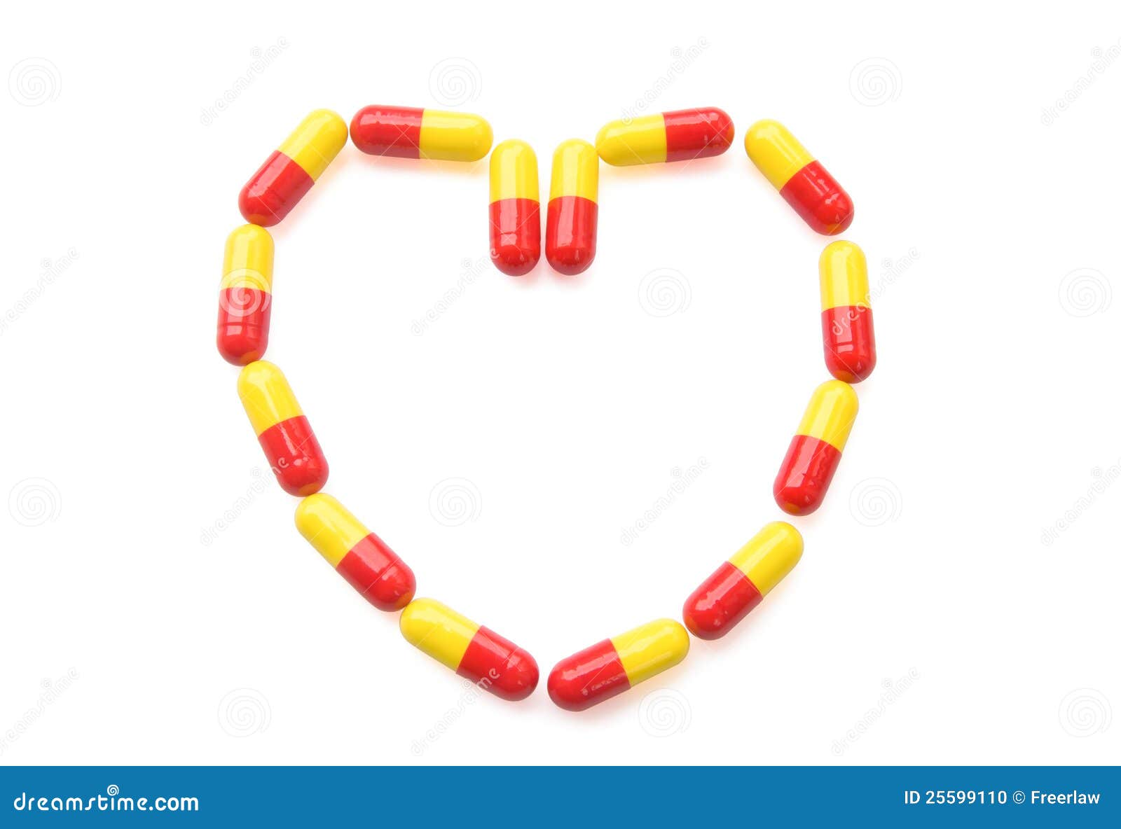 Heart shape capsules stock photo. Image of instant, capsule - 25599110