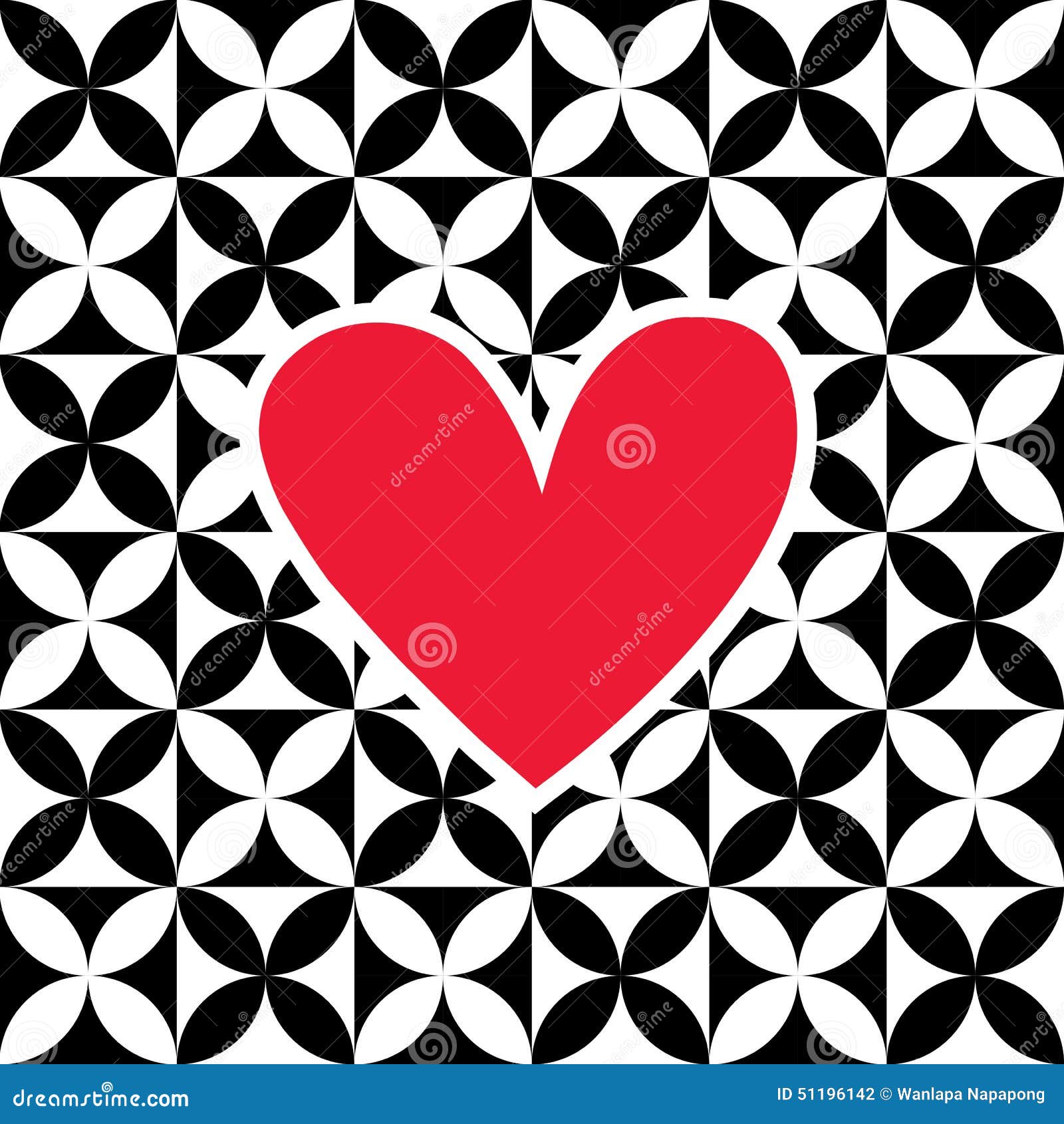 Heart shape card design stock vector. Illustration of present - 51196142