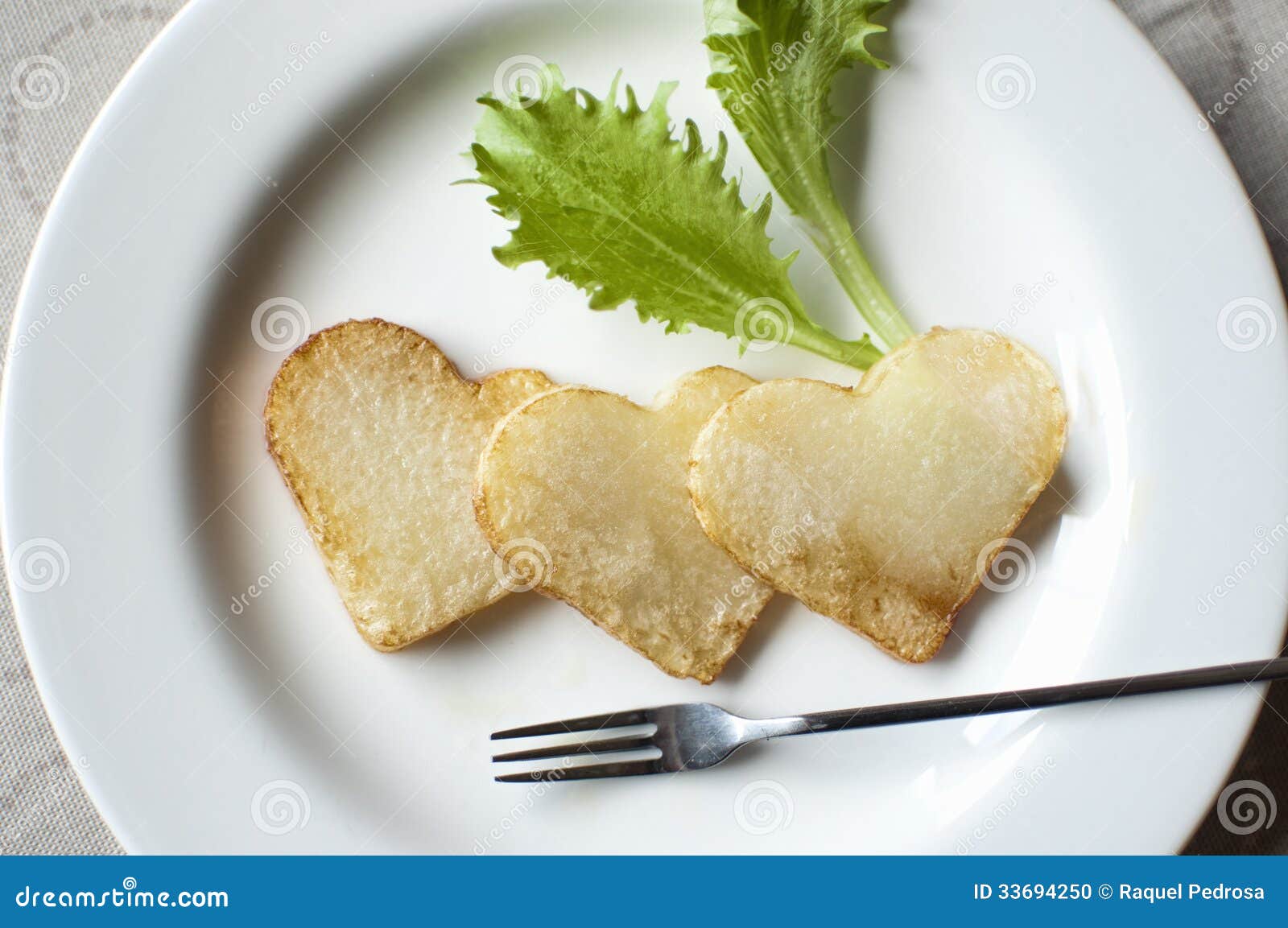 Heart shape chips stock photo. Image of chips, romantic - 33694250