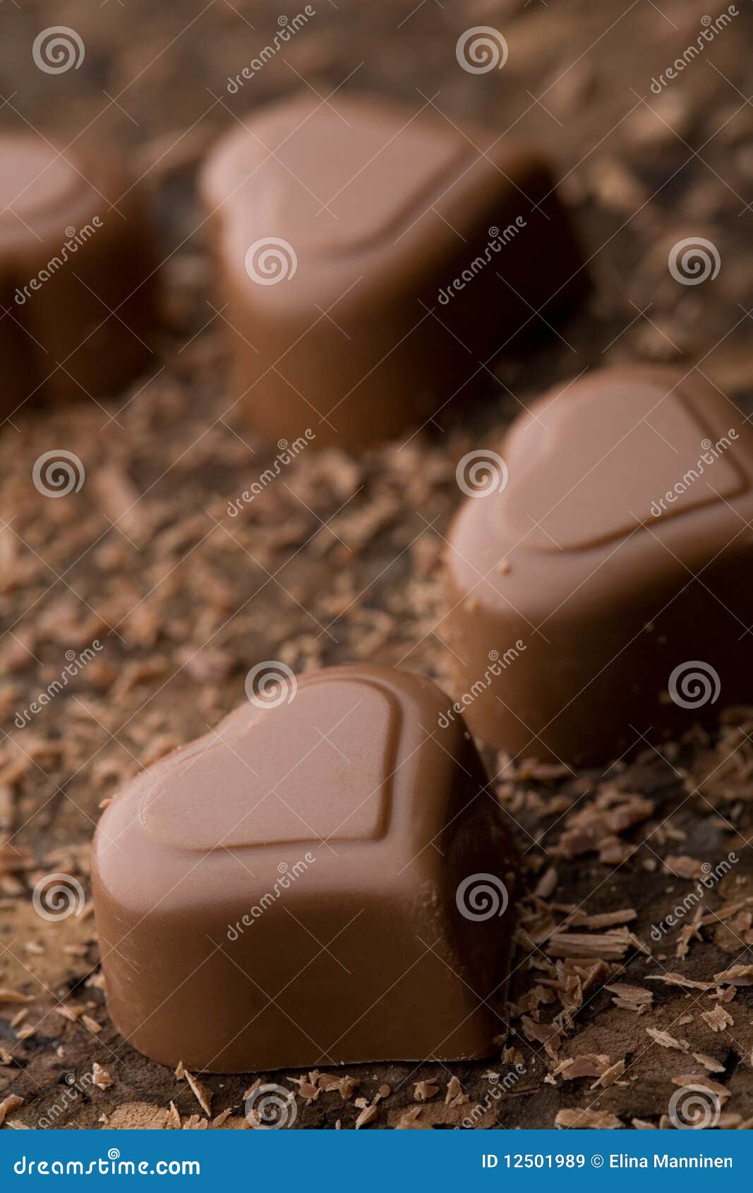 Heart shape chocolate stock image. Image of delicious - 12501989