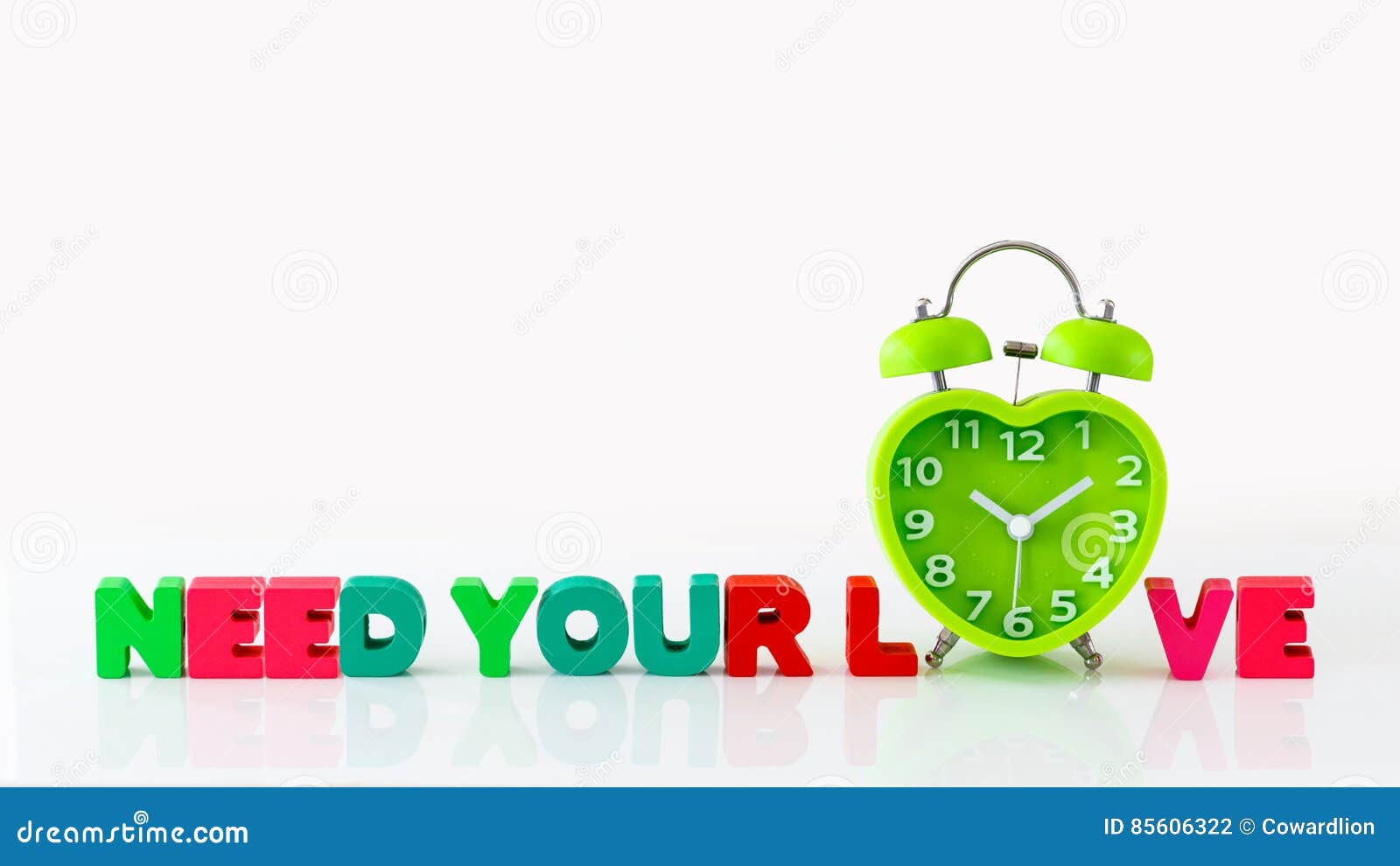 Heart Shape Clock with Wooden Alphabets Stock Photo - Image of ...